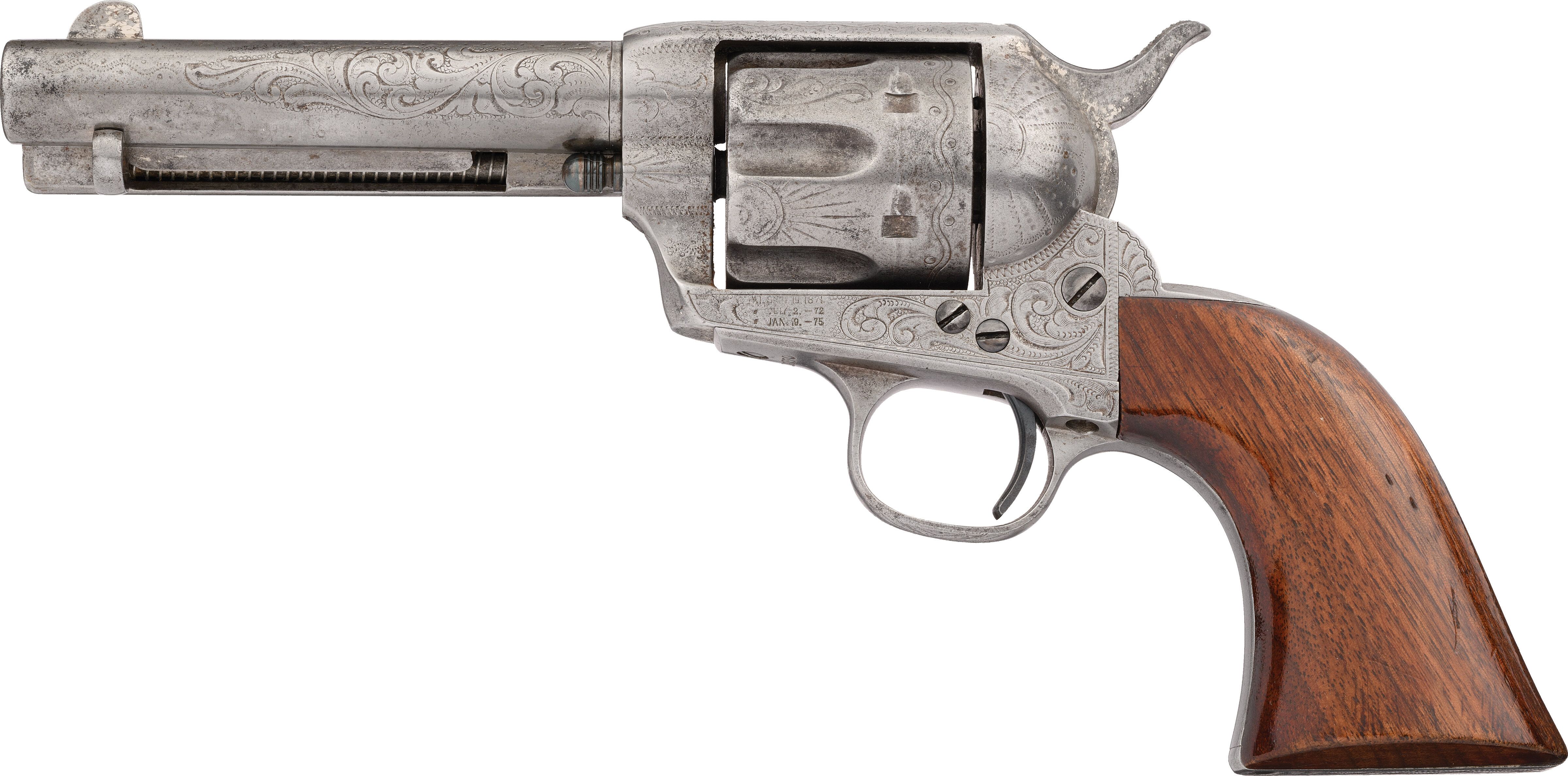 Factory Engraved Colt Single Action Army Revolver | Rock Island Auction