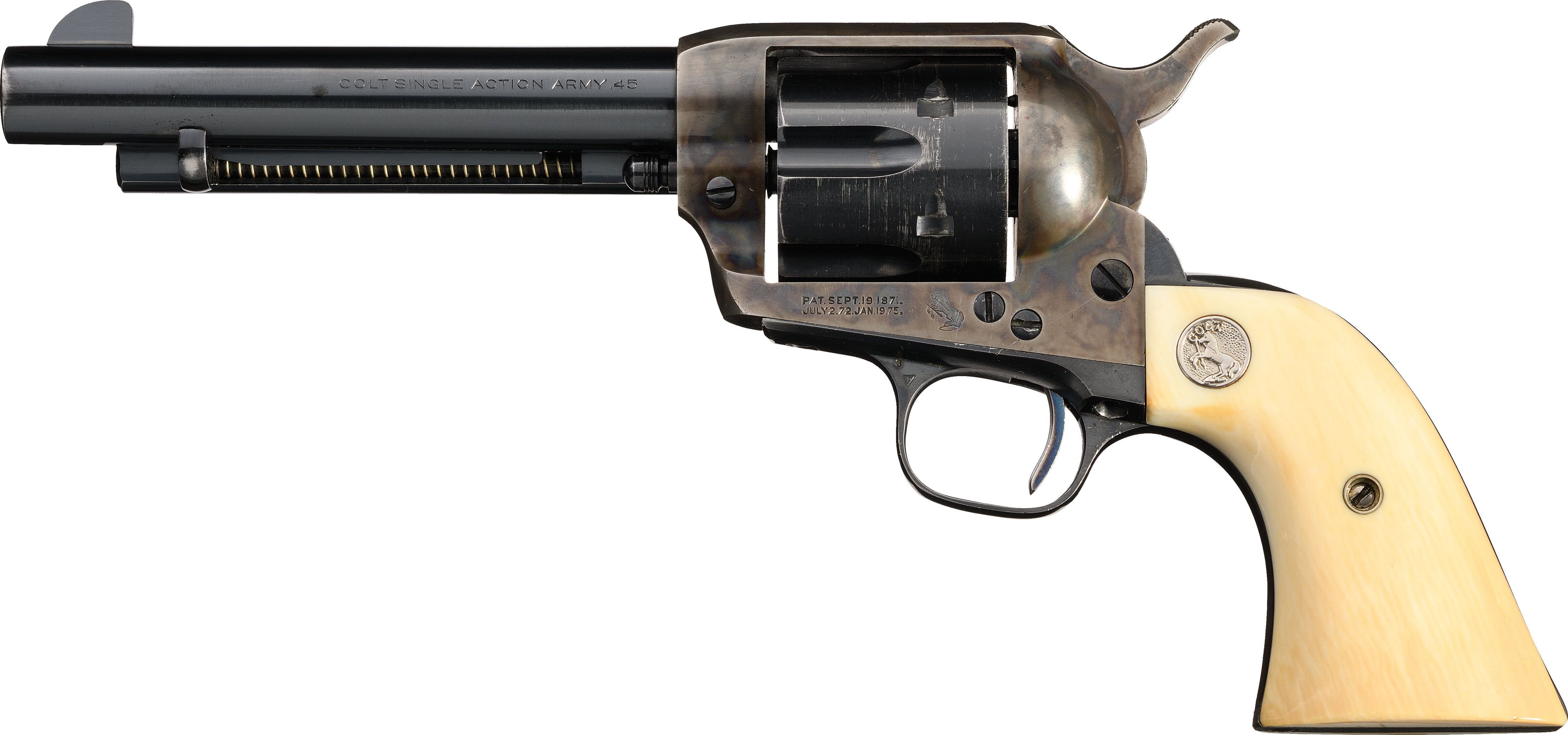 Fine Colt First Generation Single Action Army Revolver | Rock Island ...