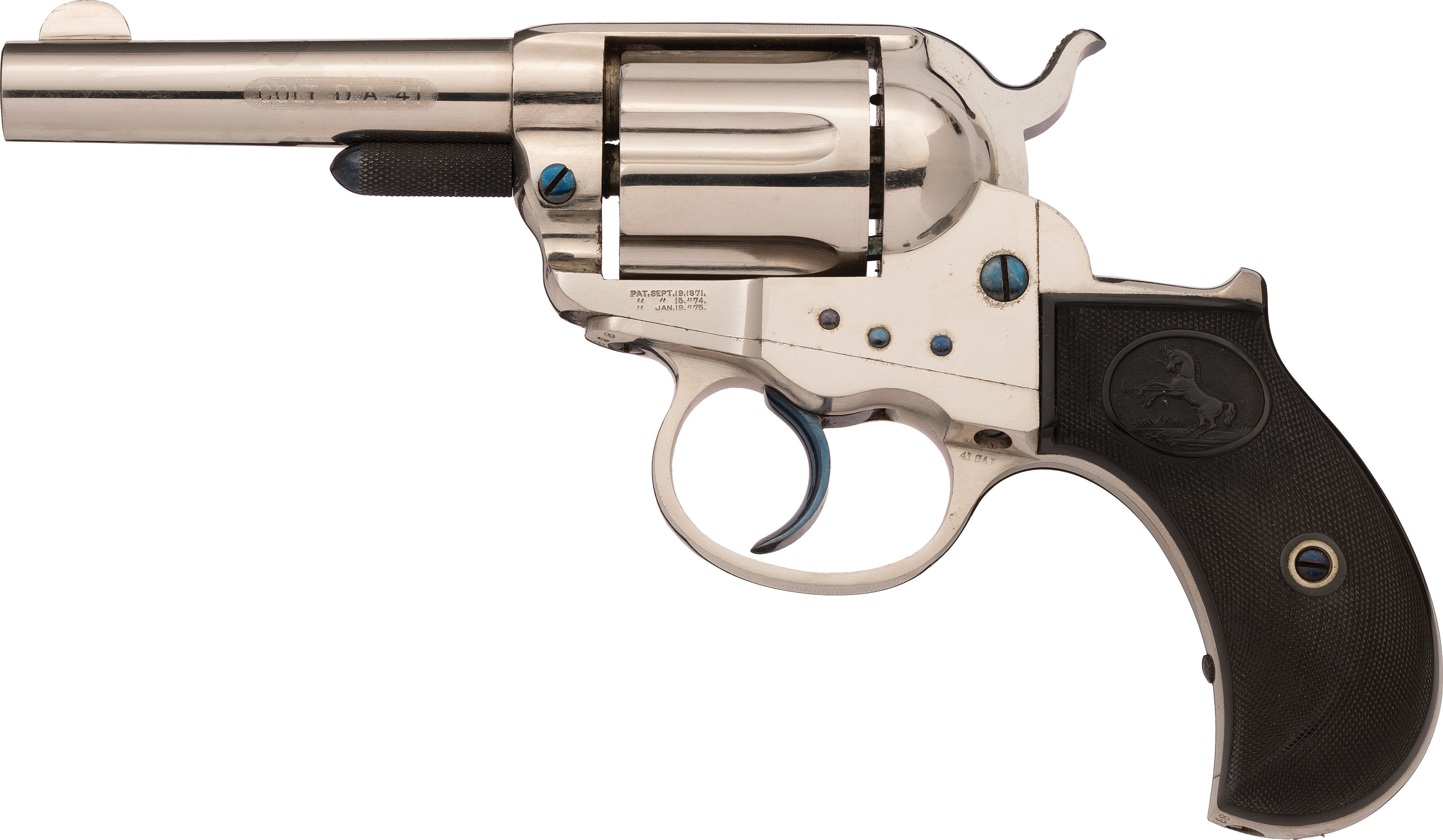 Antique Colt "Sheriff's" Model 1877 Thunderer Revolver | Rock Island ...