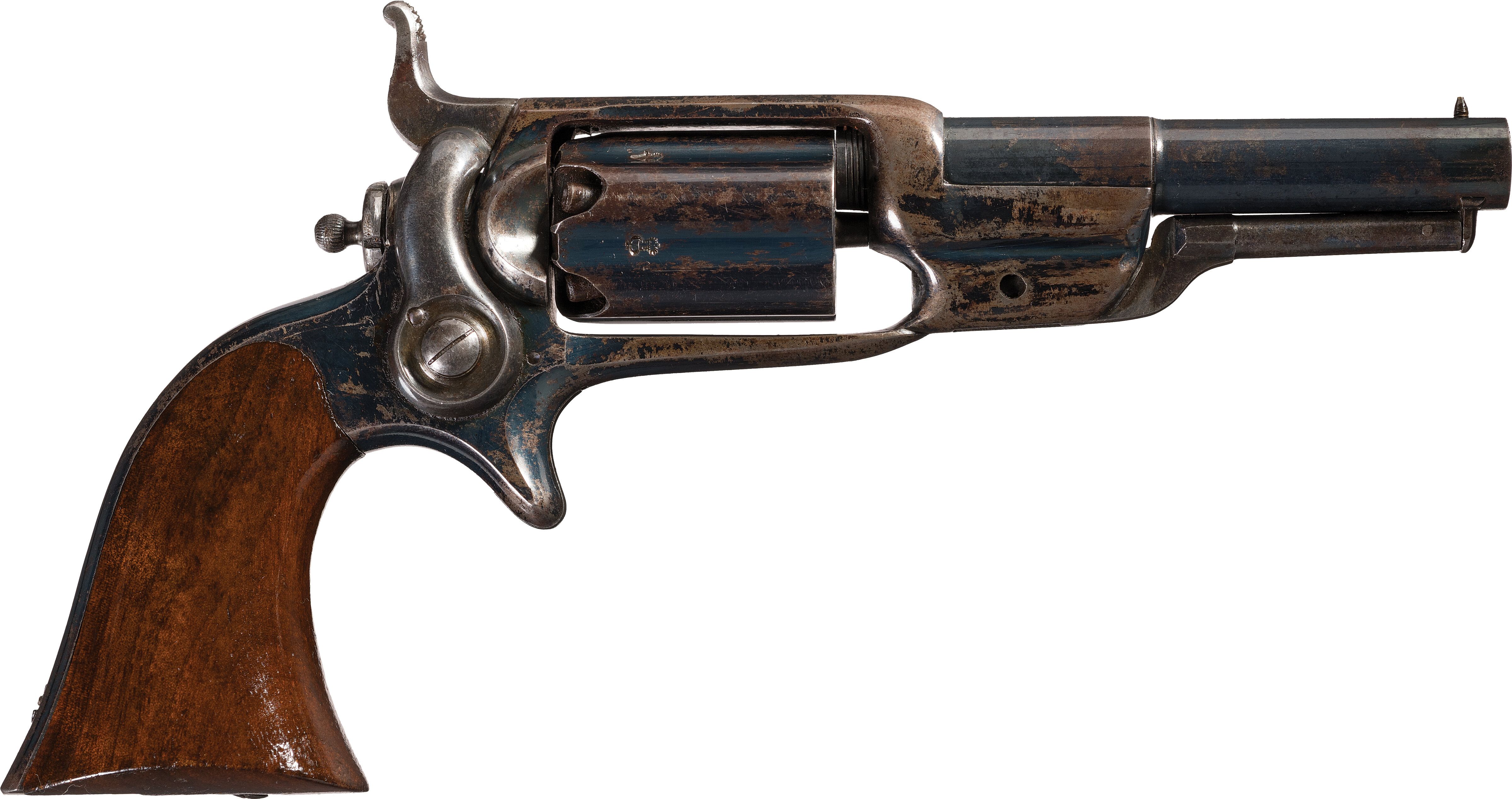 British Proofed Colt 1855 "Root" Sidehammer Pocket Revolver | Rock ...