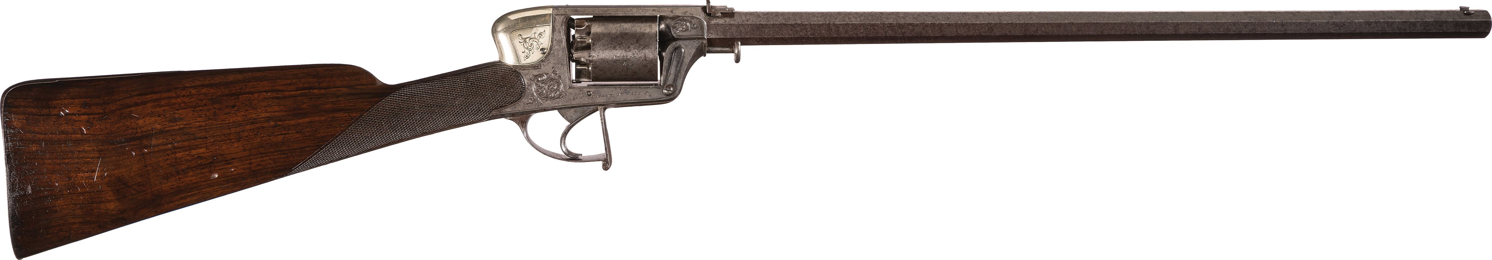 Deane, Adams & Deane Percussion Double Action Revolving Rifle | Rock ...