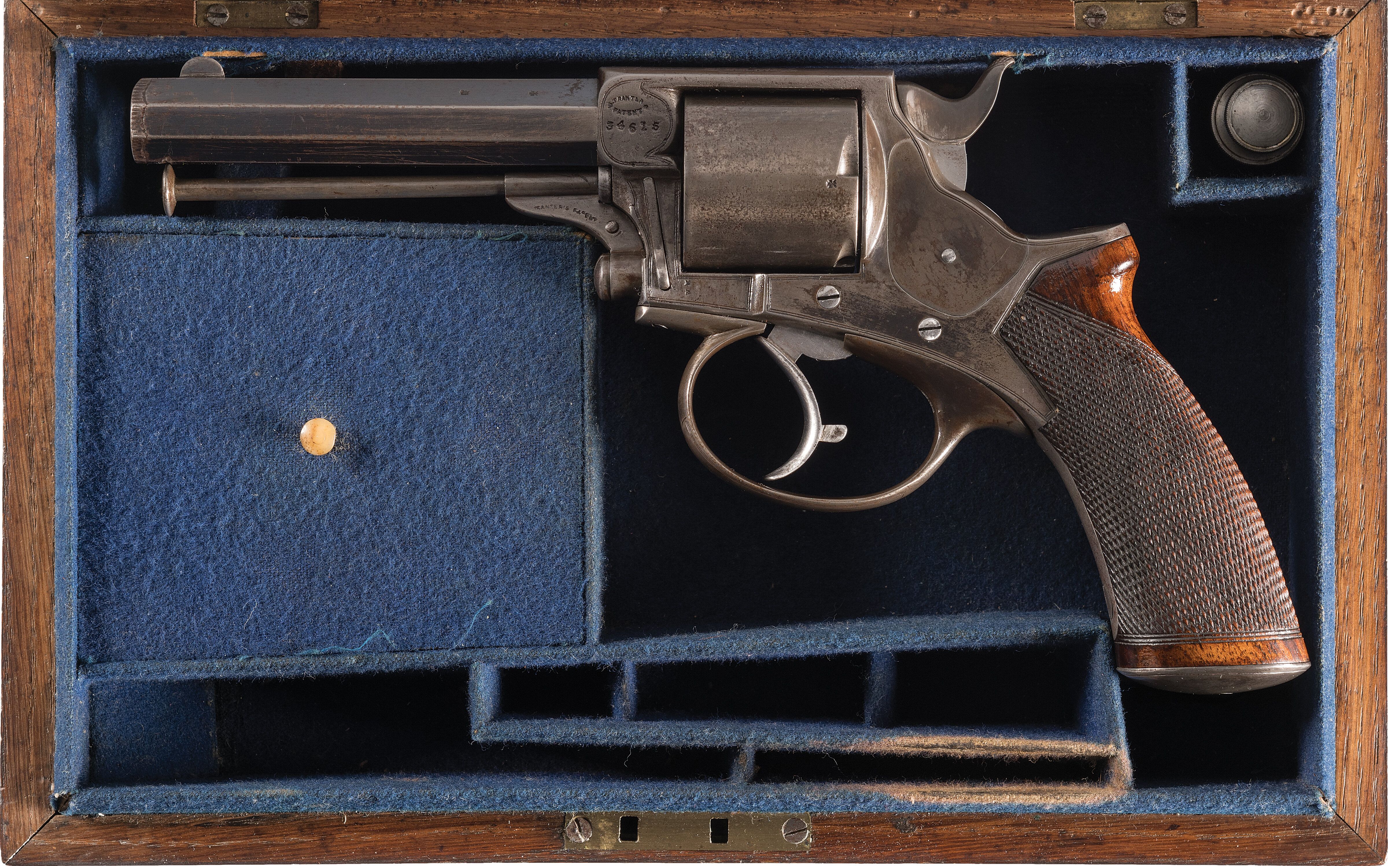 Soper Retailer Marked Tranter Model 1868 1st Pattern Revolver | Rock ...