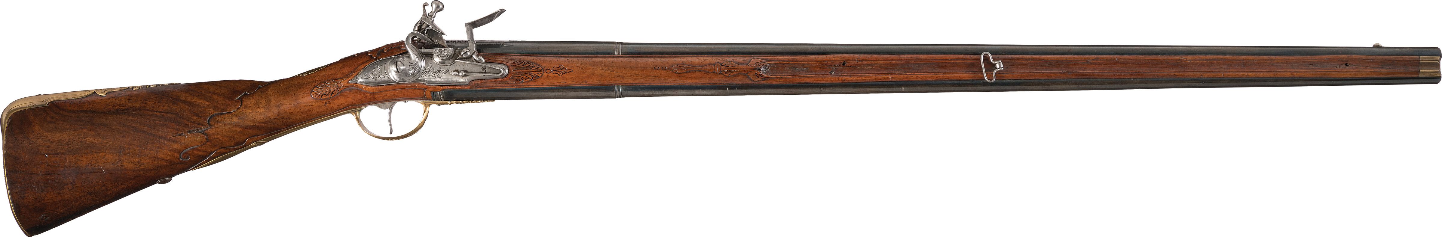 Combination Over/Under Single Lock Flintlock Combination Gun | Rock ...