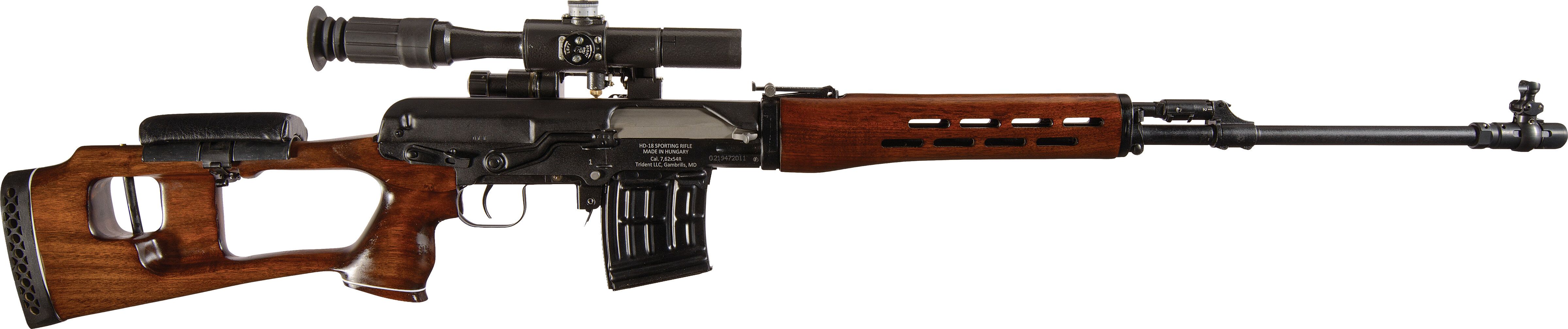Hungarian FEG HD-18 Semi-Automatic Sniper Rifle | Rock Island Auction