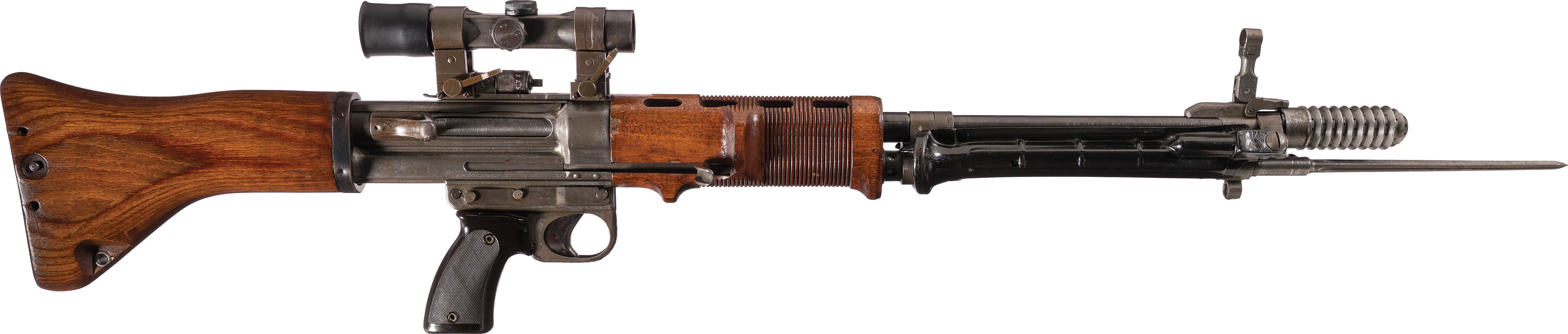 Krieghoff FG42 Type III Class III/NFA C&R Machine Gun with Scope | Rock Island Auction
