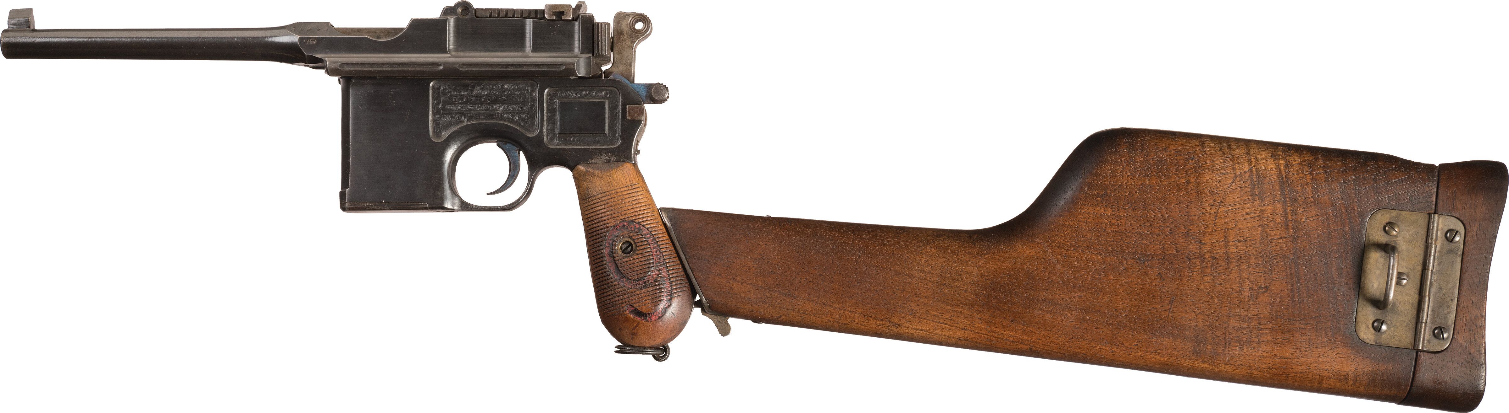 Mauser "Red Nine" Broomhandle Pistol with Stock | Rock Island Auction