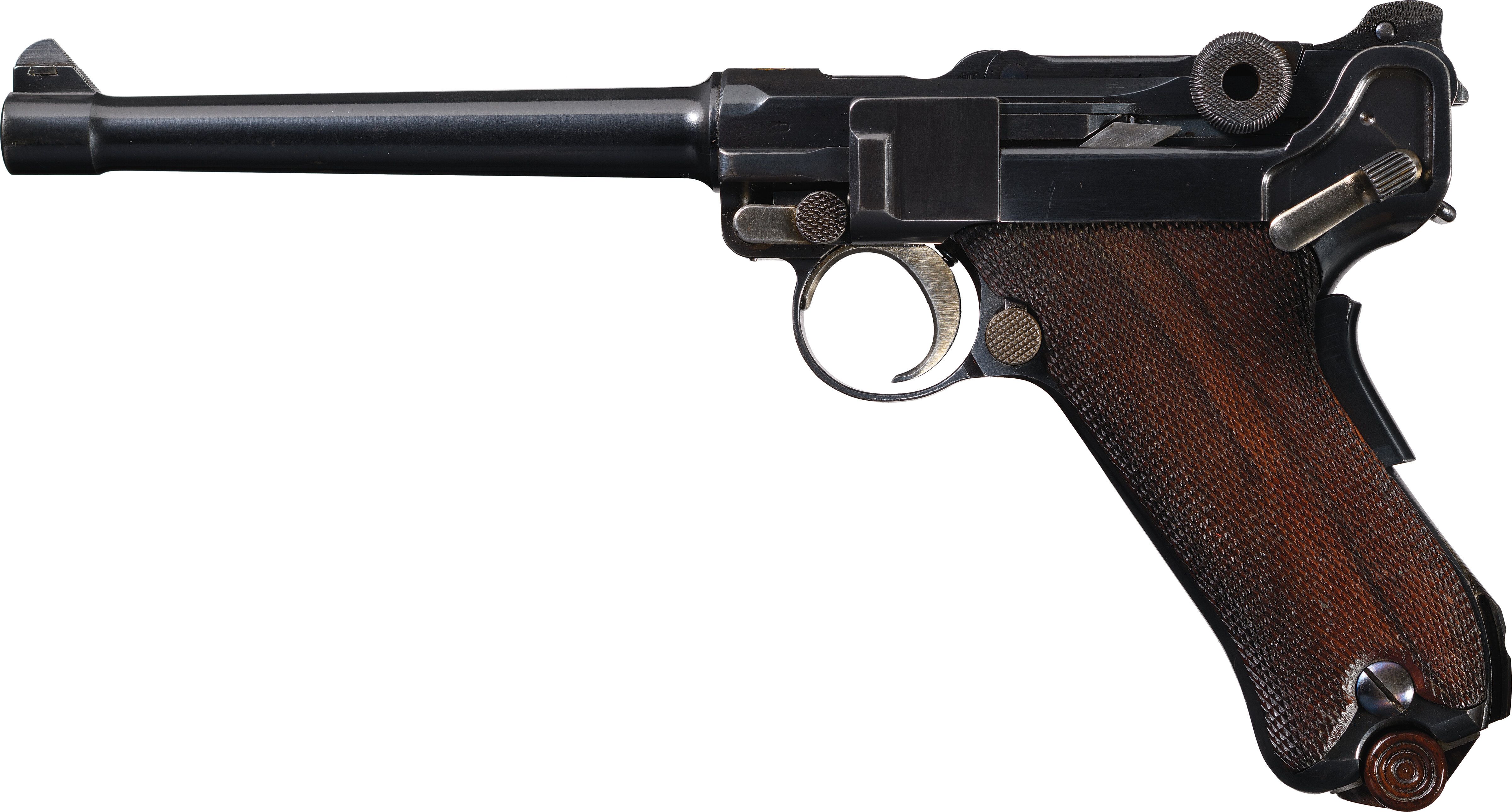 Gold Inlaid Presentation DWM Model 1906 Commercial Navy Luger | Rock ...