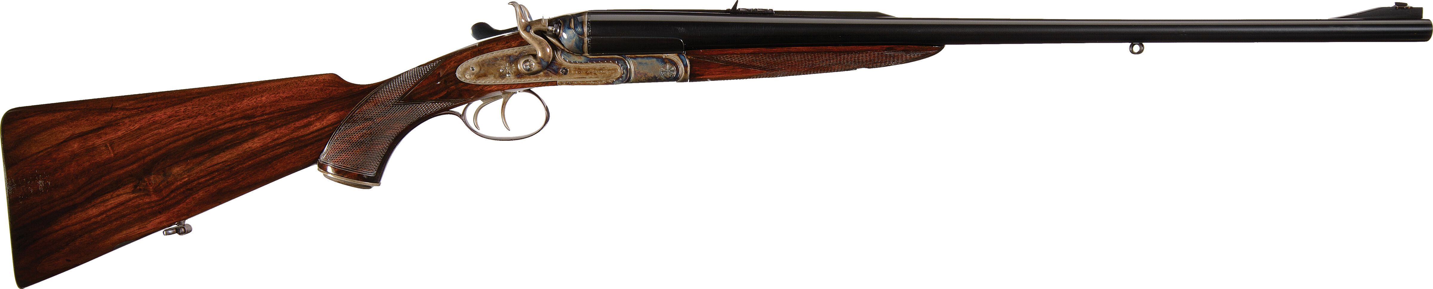 Lyon & Lyon Hammer Double Rifle in 500/465 Nitro Express | Rock Island ...