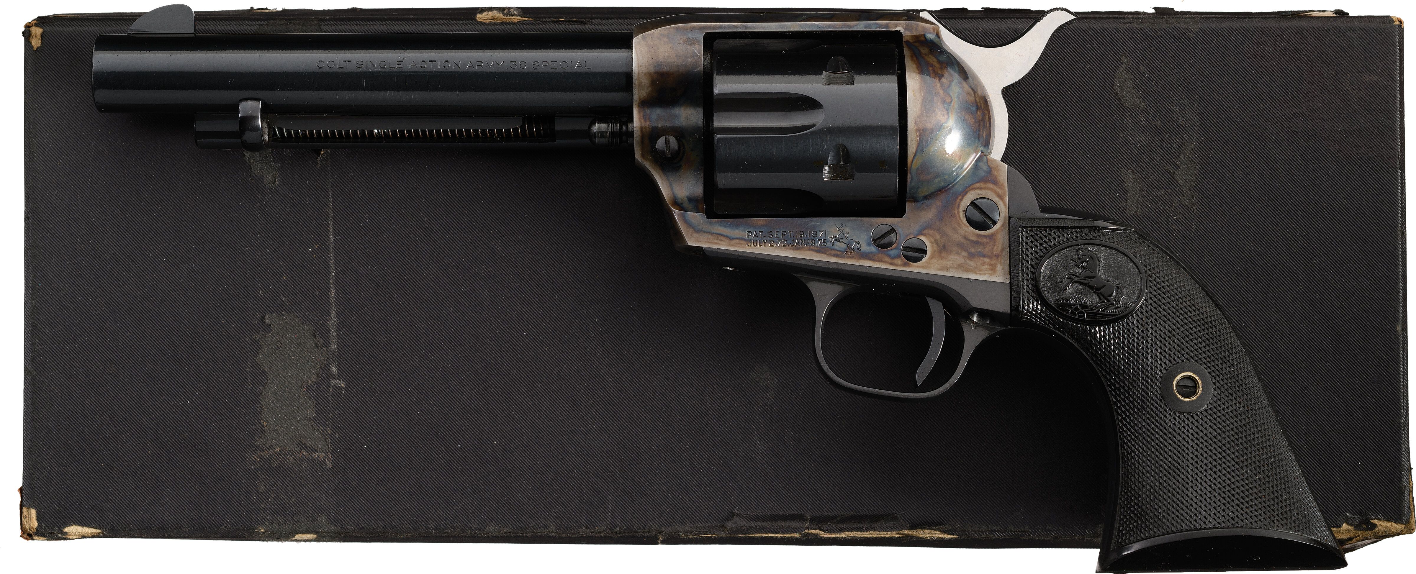 Colt Pre-War/Post-War SAA Revolver with Box and Factory Letter | Rock ...