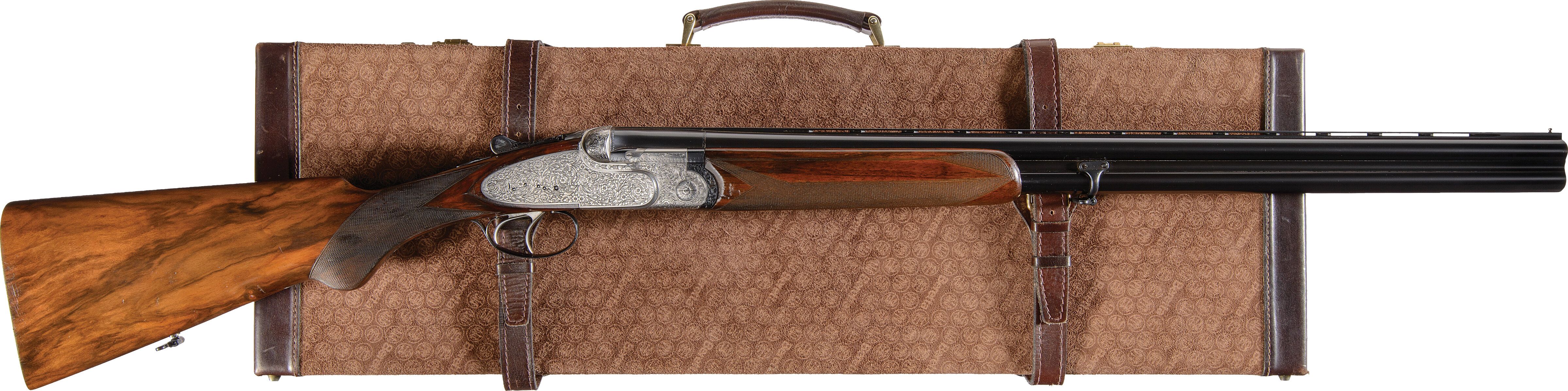 B. Consoli Engraved Beretta S3 EL Sidelock Over/Under Shotgun | Rock ...