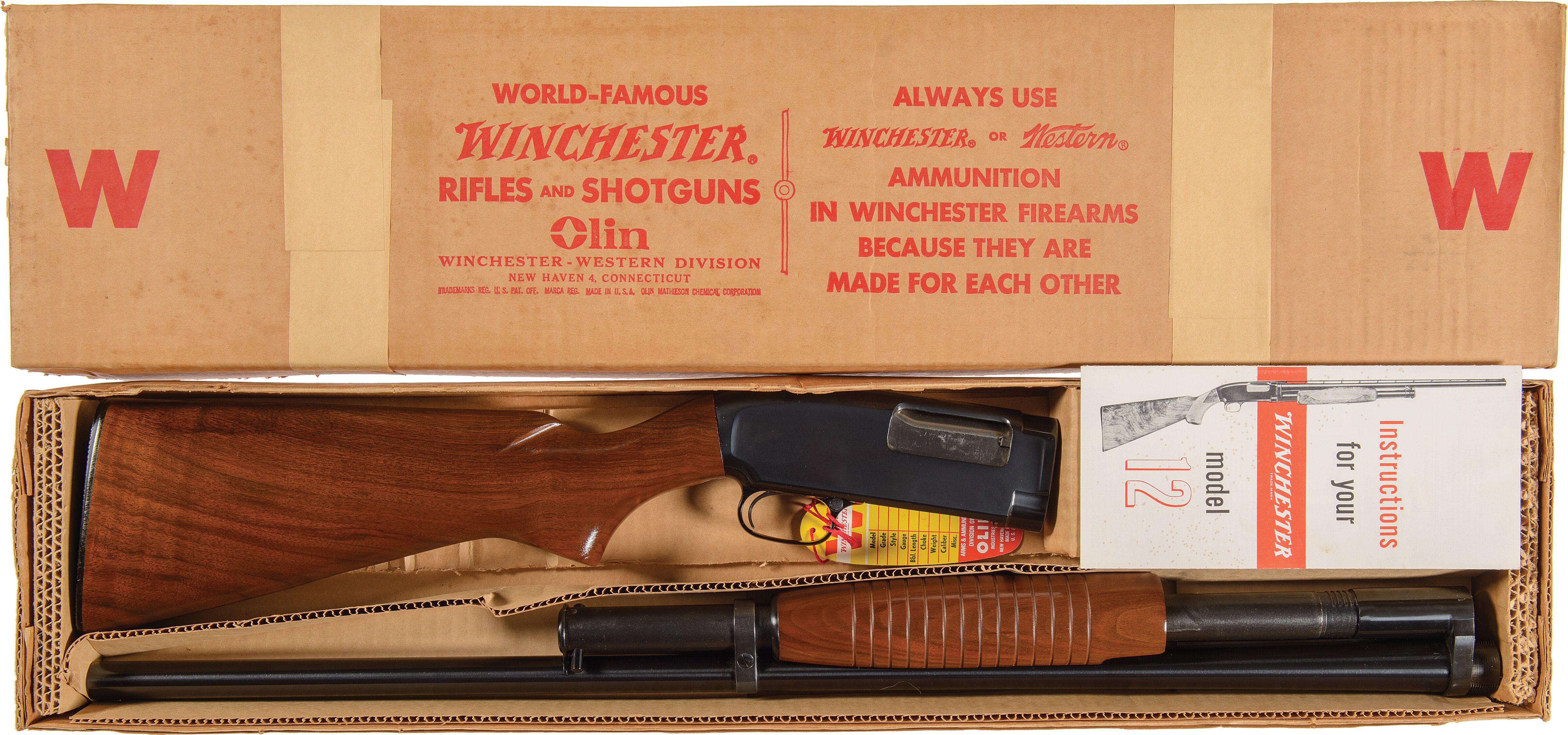 Winchester Model 12 Slide Action Shotgun with Box | Rock Island Auction
