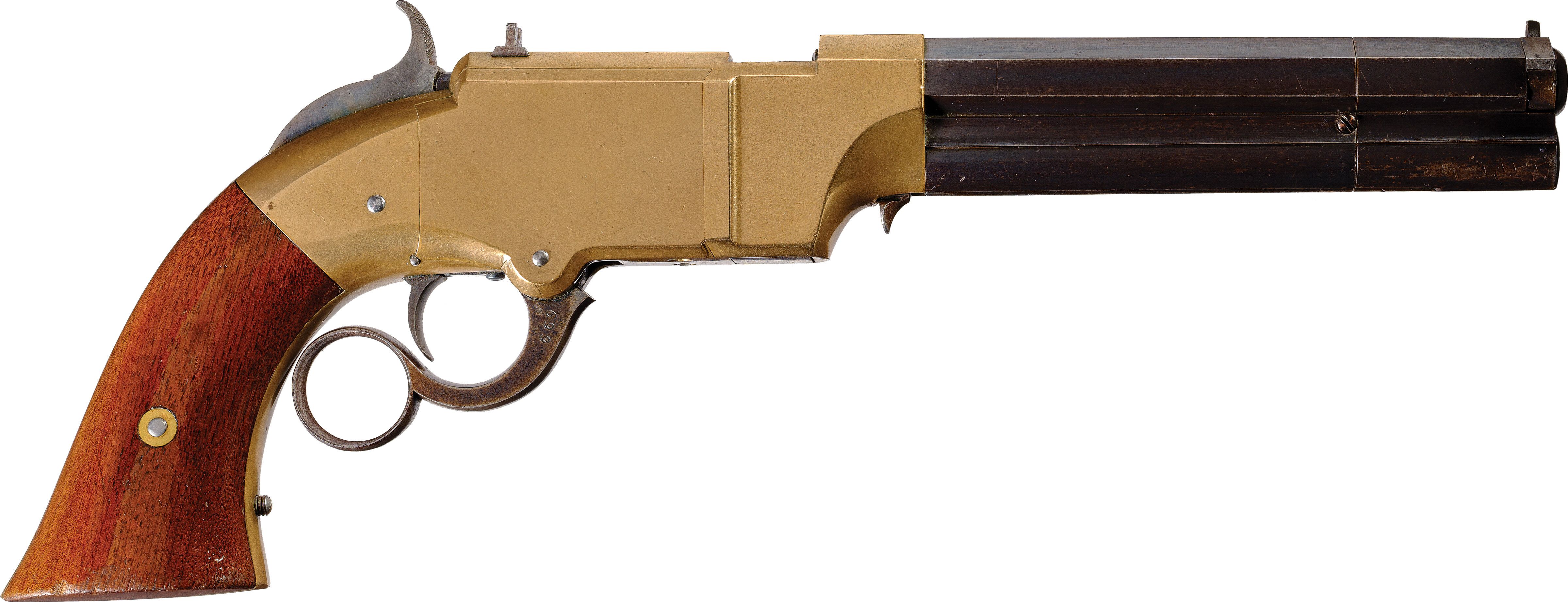 Volcanic Repeating Arms 6-Inch "Belt Model" Navy Pistol | Rock Island ...