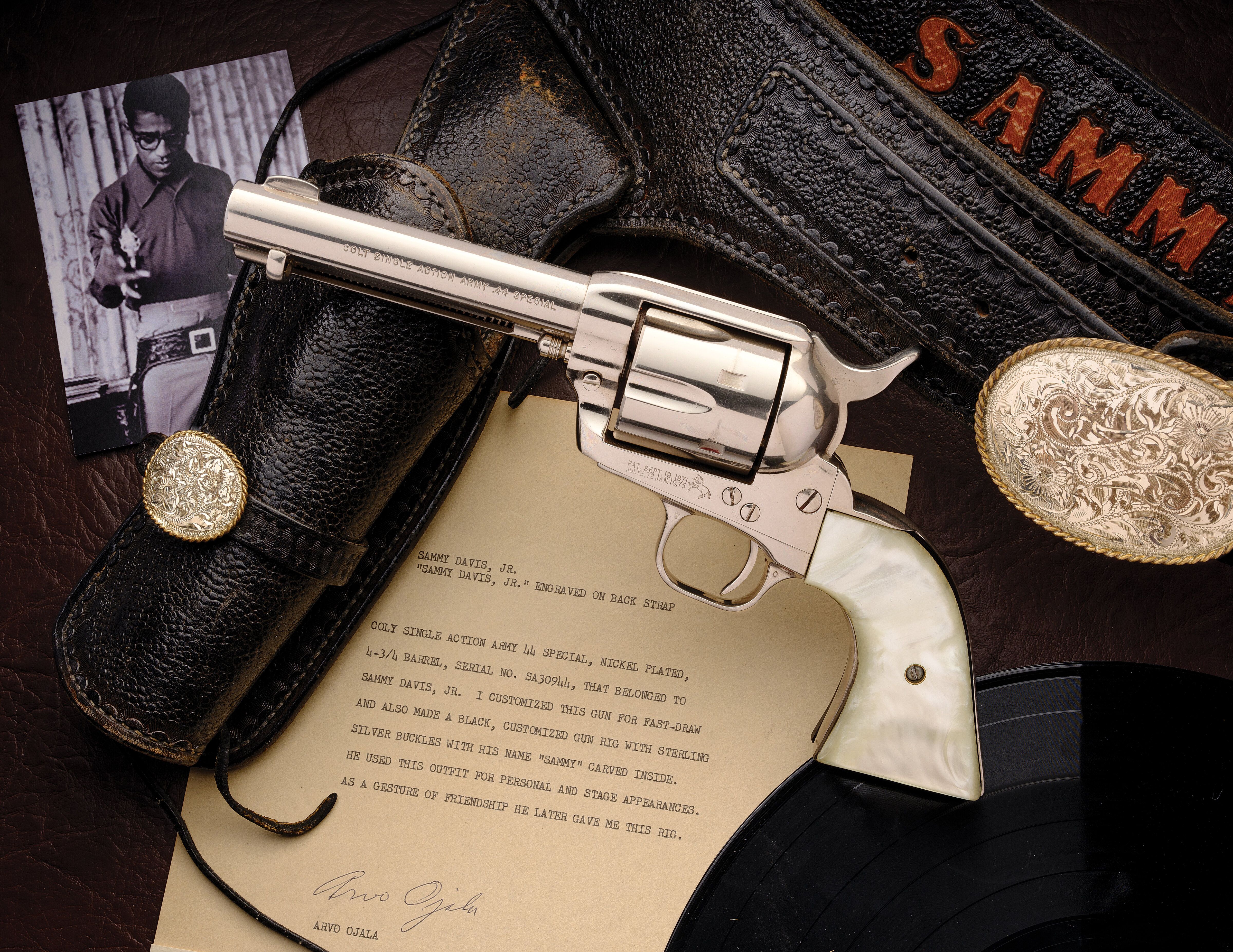 Sammy Davis Jr Gun Collection Hollywood Gun Collections: A List Gun