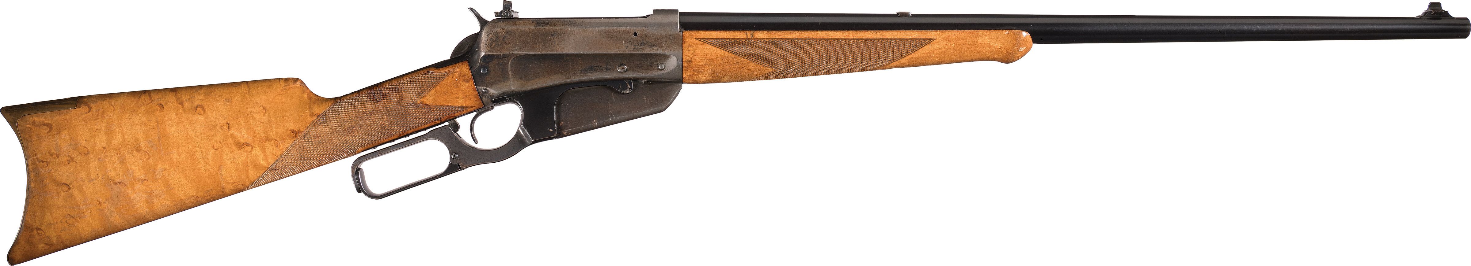 Winchester Model 1895 Rifle with Birdseye Maple Stock | Rock Island Auction