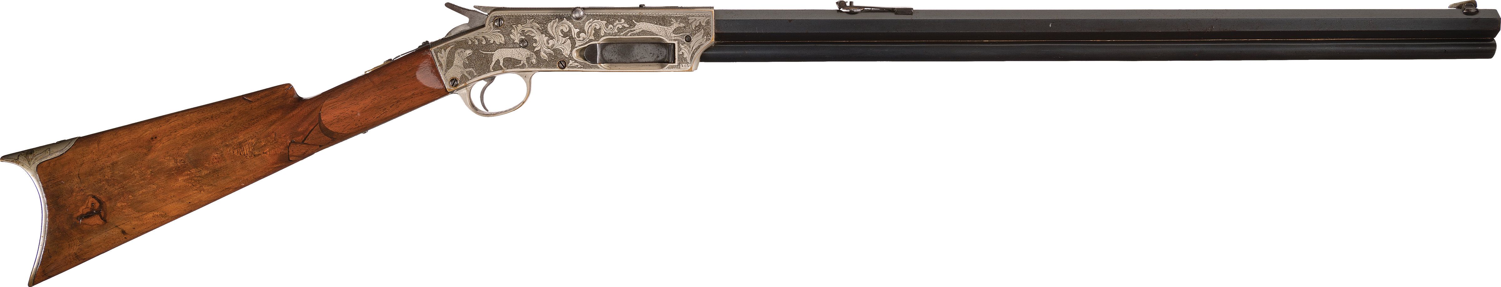 Orvill M. Robinson Type II Breech Loading Tube Magazine Rifle | Rock ...