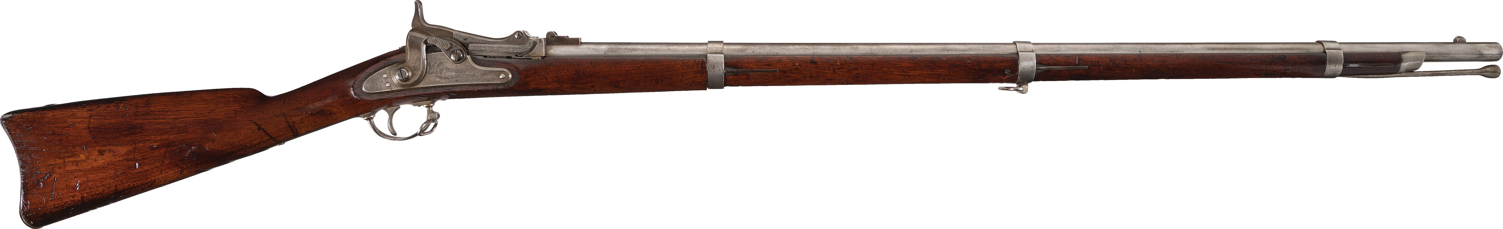 U.S. Springfield Model 1865 First Model Allin Conversion Rifle | Rock ...