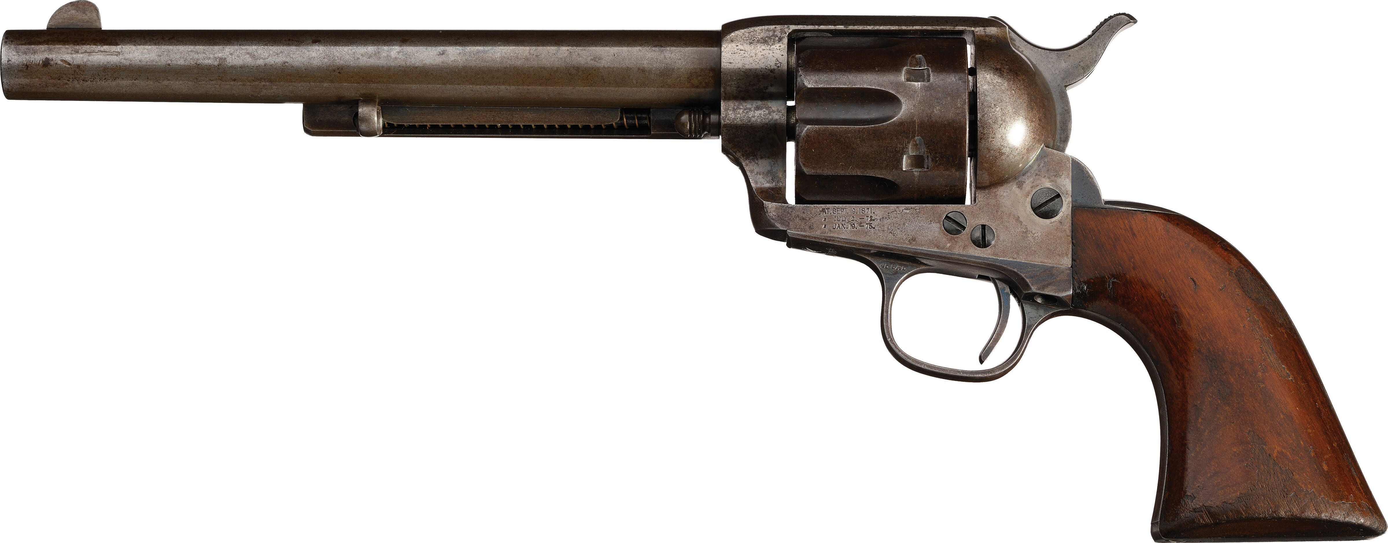 Browning Bros Shipped Antique Colt Single Action Army Revolver | Rock ...