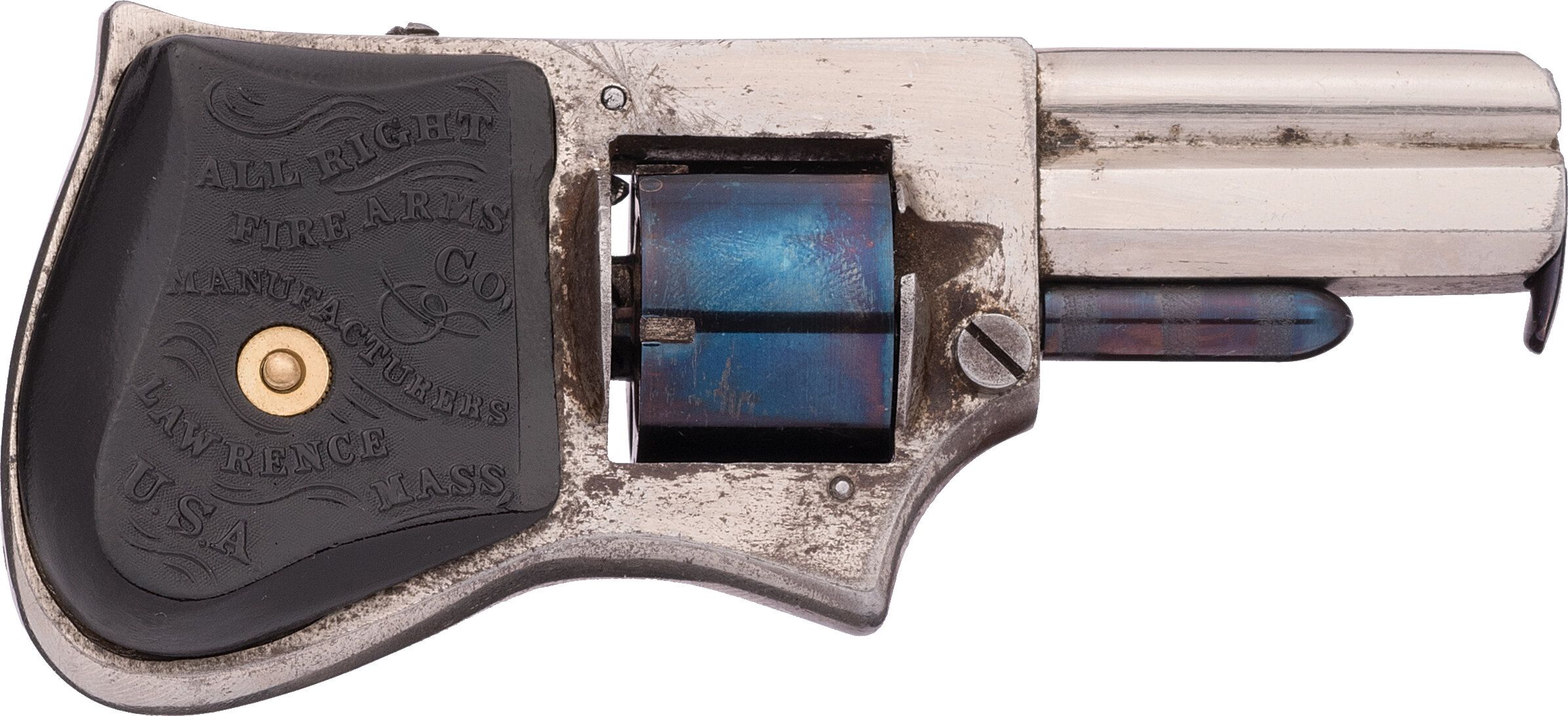 All Right Firearms Co. "Little All Right" Palm Revolver | Rock Island ...