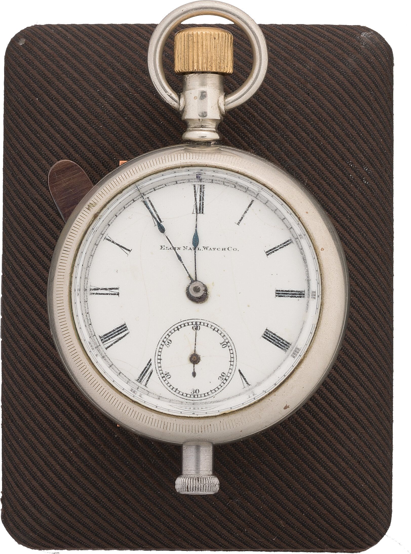 Lebeda Engineering LLC Elgin Pocket Watch "Pistol" with Case | Rock ...