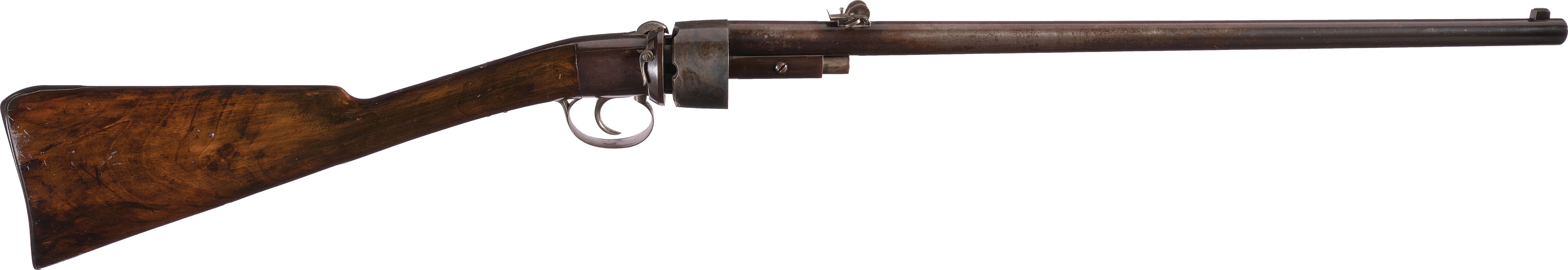 Prototype Transitional Revolving Rifle | Rock Island Auction