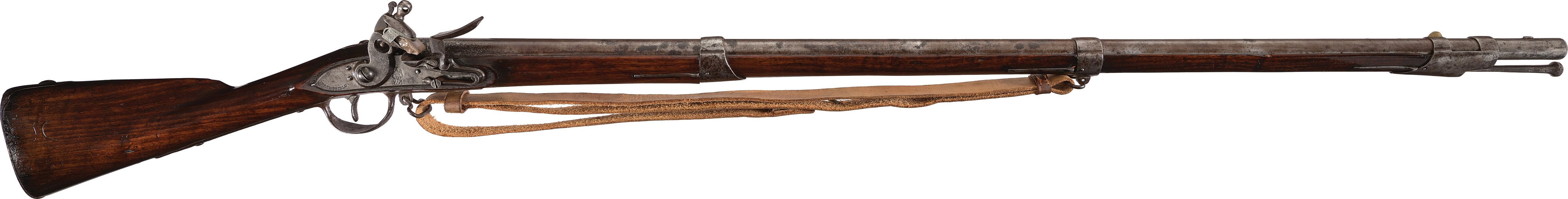 New York Marked U.S. Springfield Model 1795 Flintlock Musket | Rock ...