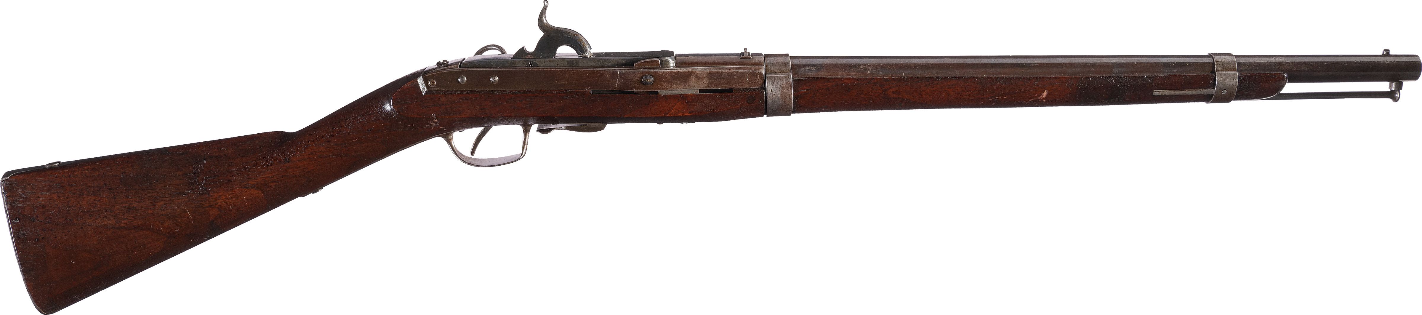U.S. Simeon North 1840 Type II "Fishtail" Hall Rifled Carbine | Rock ...