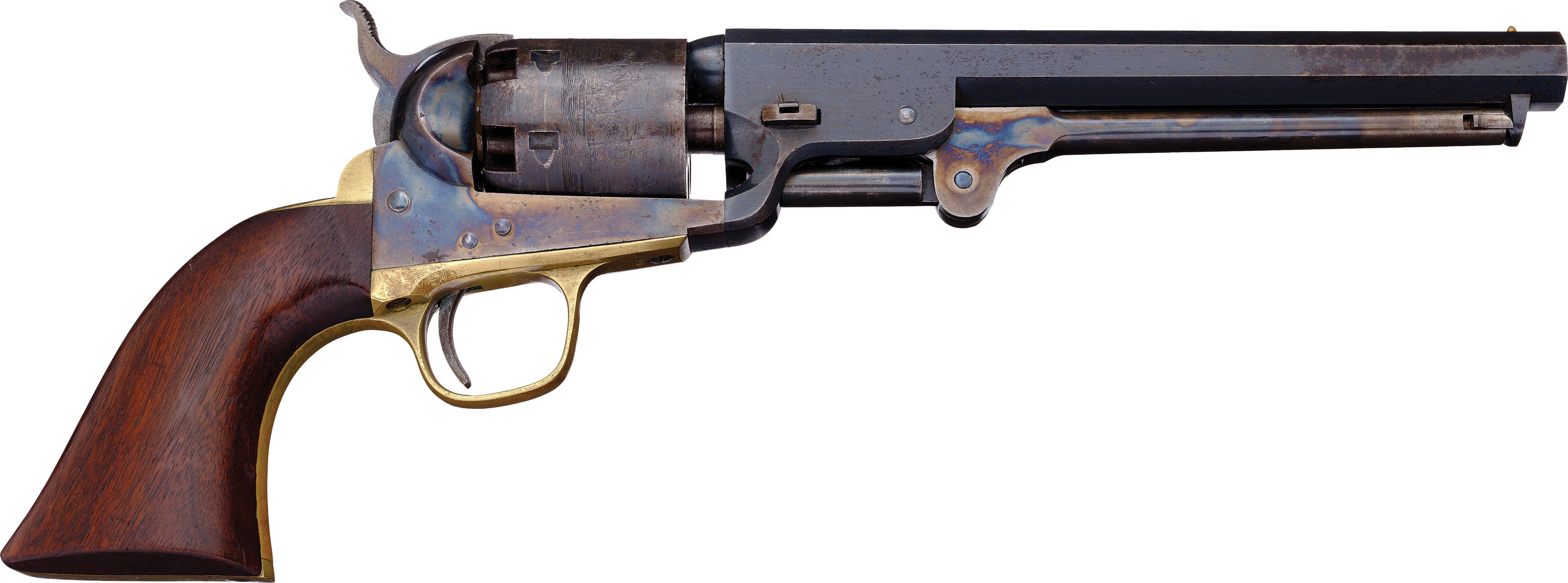 Inscribed Colt Model 1851 Navy Percussion Revolver | Rock Island Auction