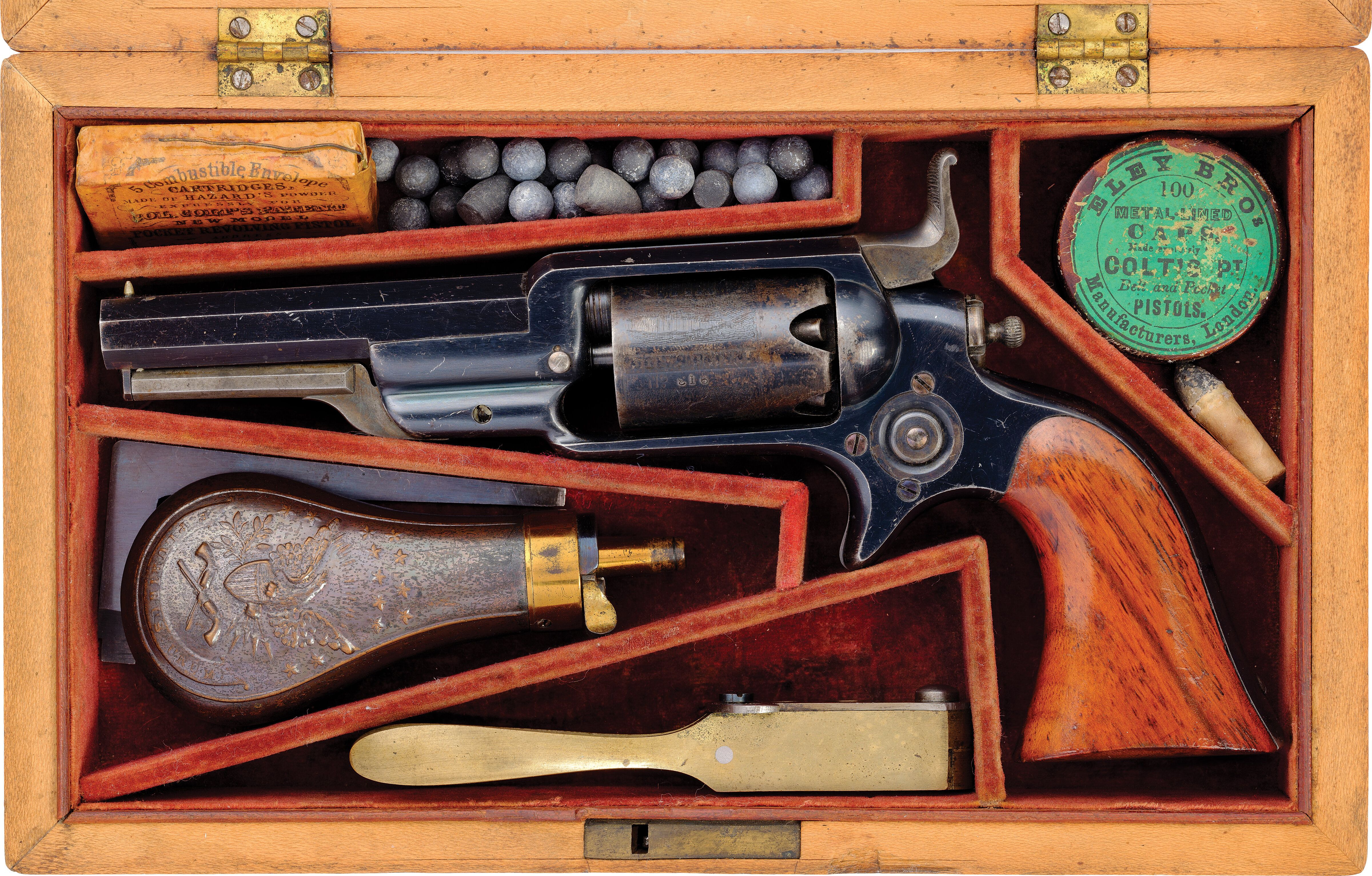 Three-Digit Serial Number Colt Model 1855 "Root" Revolver | Rock Island ...