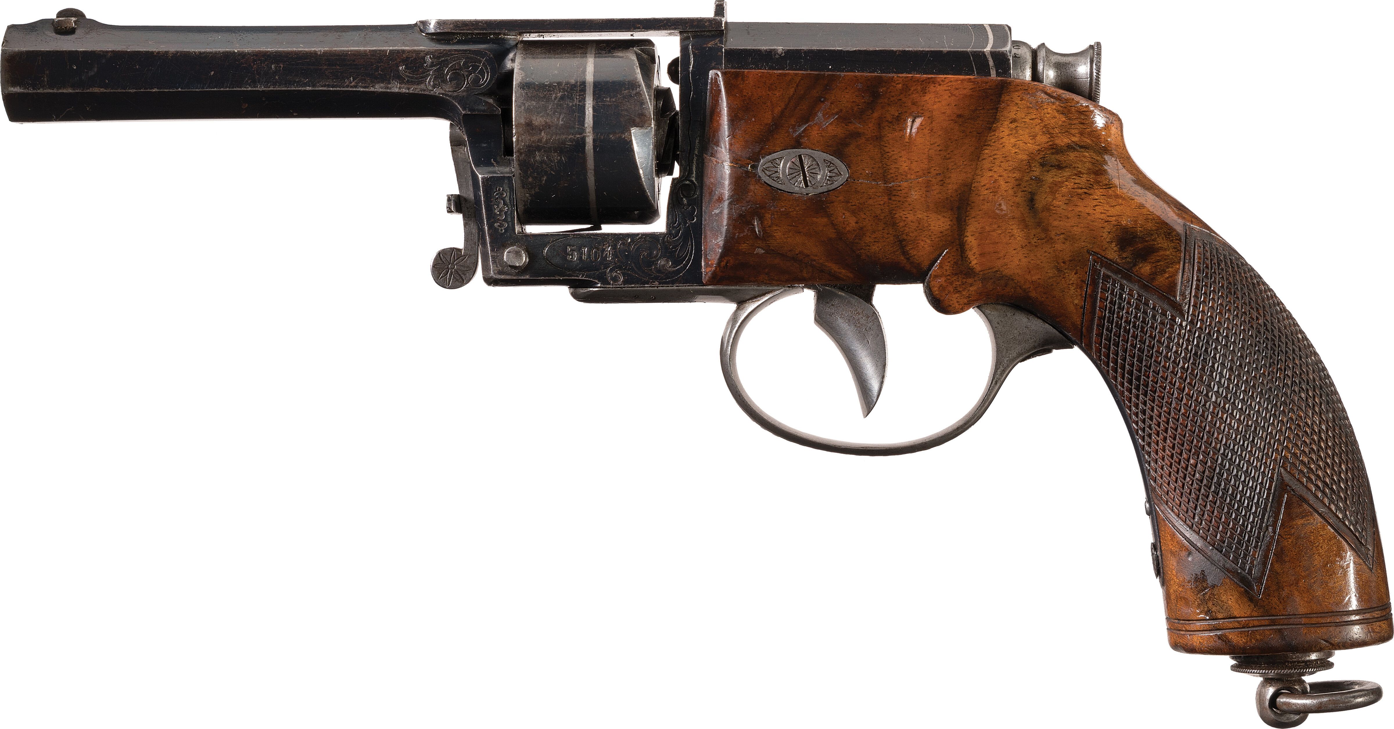 Dreyse Needlefire Self-Cocking Revolver | Rock Island Auction