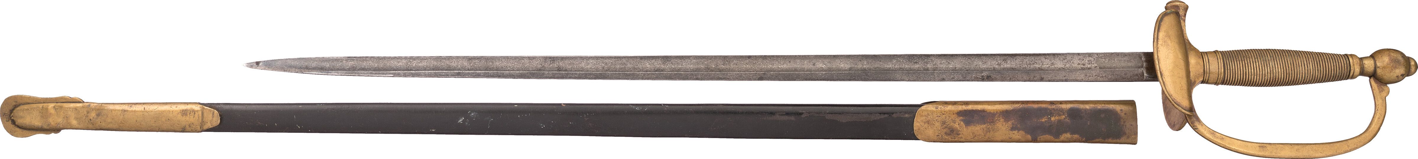 Civil War Horstmann Model 1840 NCO Sword with Scabbard | Rock Island ...
