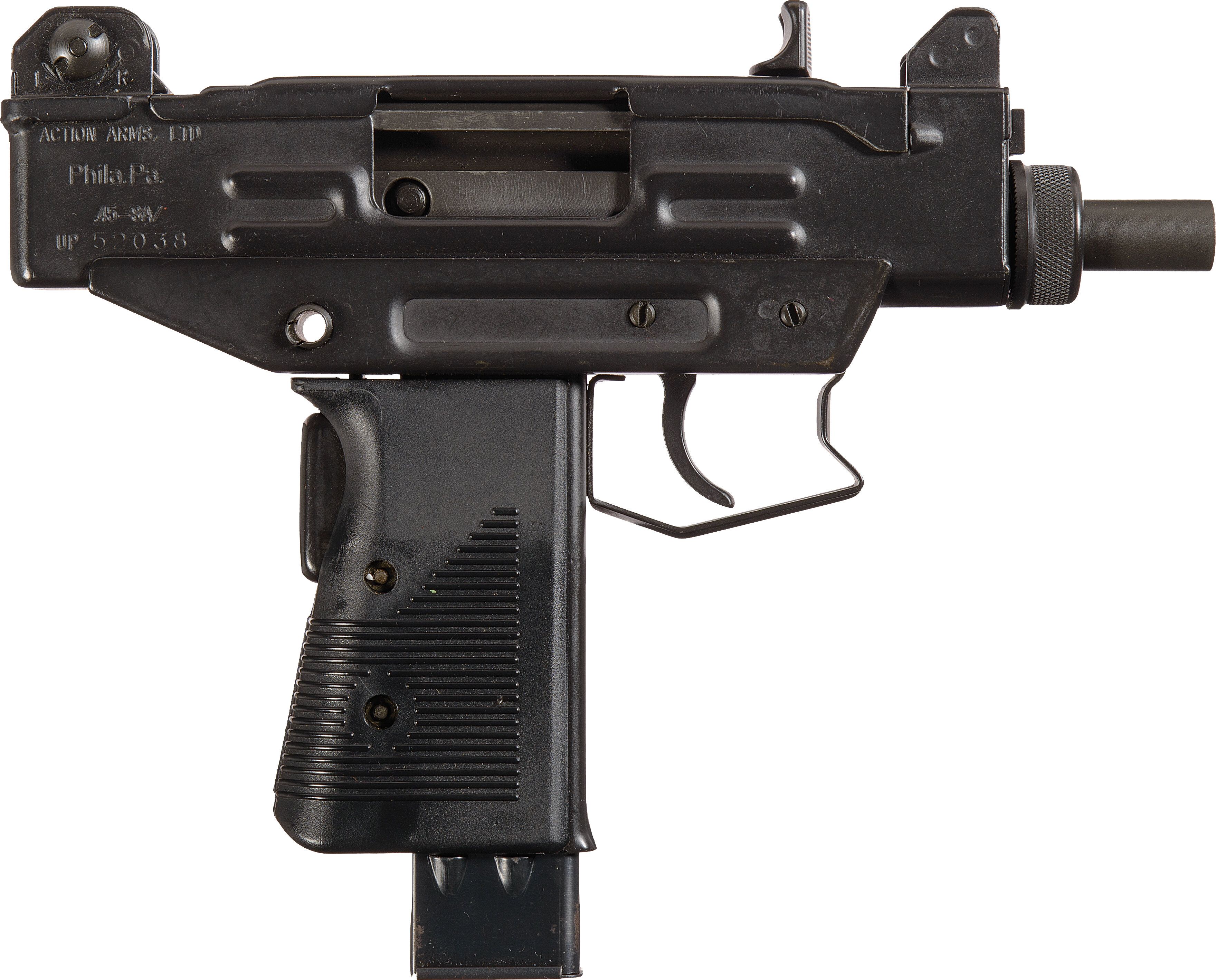 IMI/Action Arms Uzi Pistol Host Gun, Class III/NFA Machine Gun | Rock ...