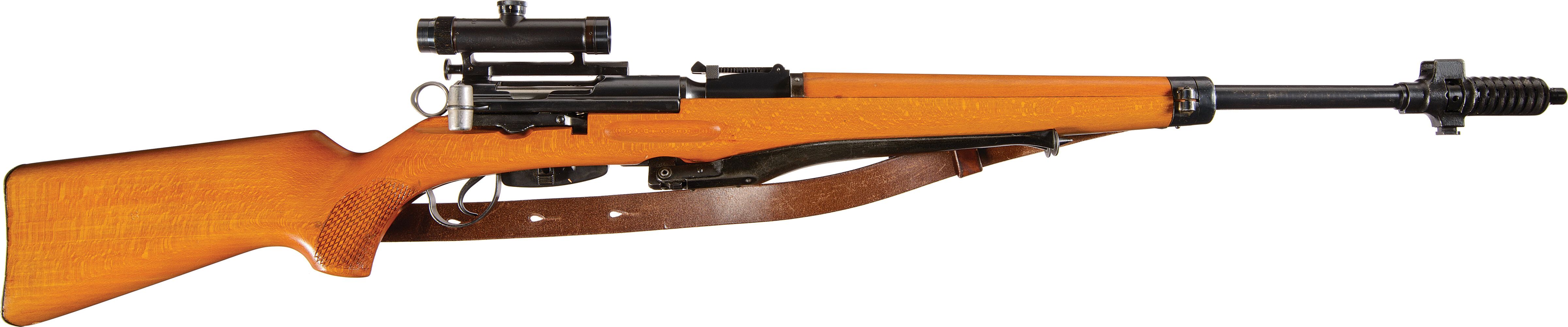 Swiss ZFK31/55 Sniper Rifle with Scope and Scope Case | Rock Island Auction