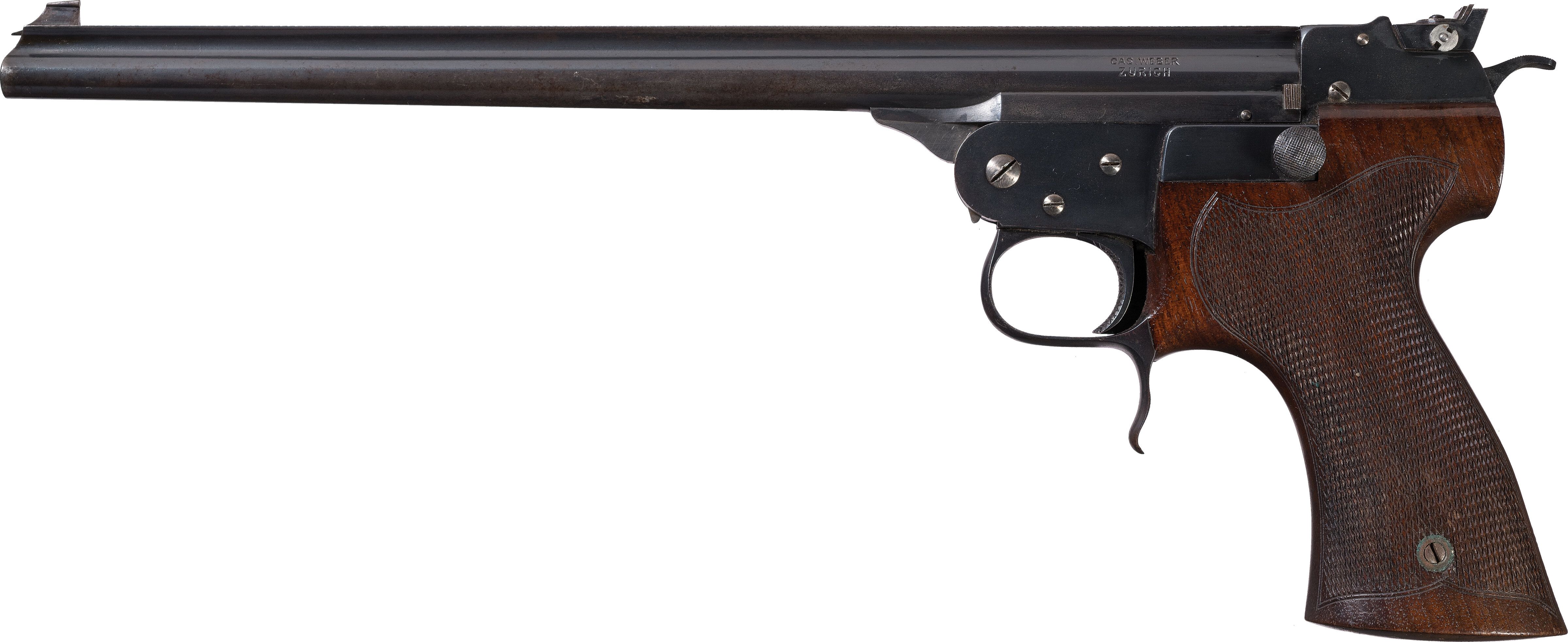 Adolph-Weber .22 Single Shot Match Target Pistol | Rock Island Auction