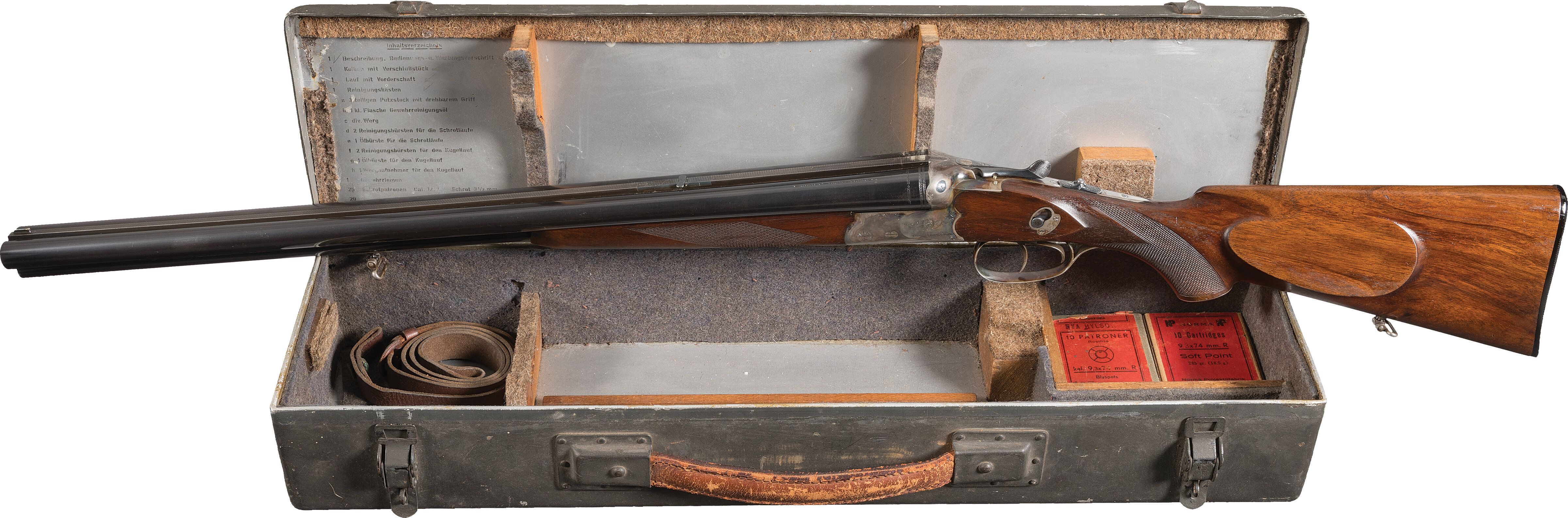 WWII J.P. Sauer M30 Luftwaffe Survival Drilling with Case | Rock Island ...
