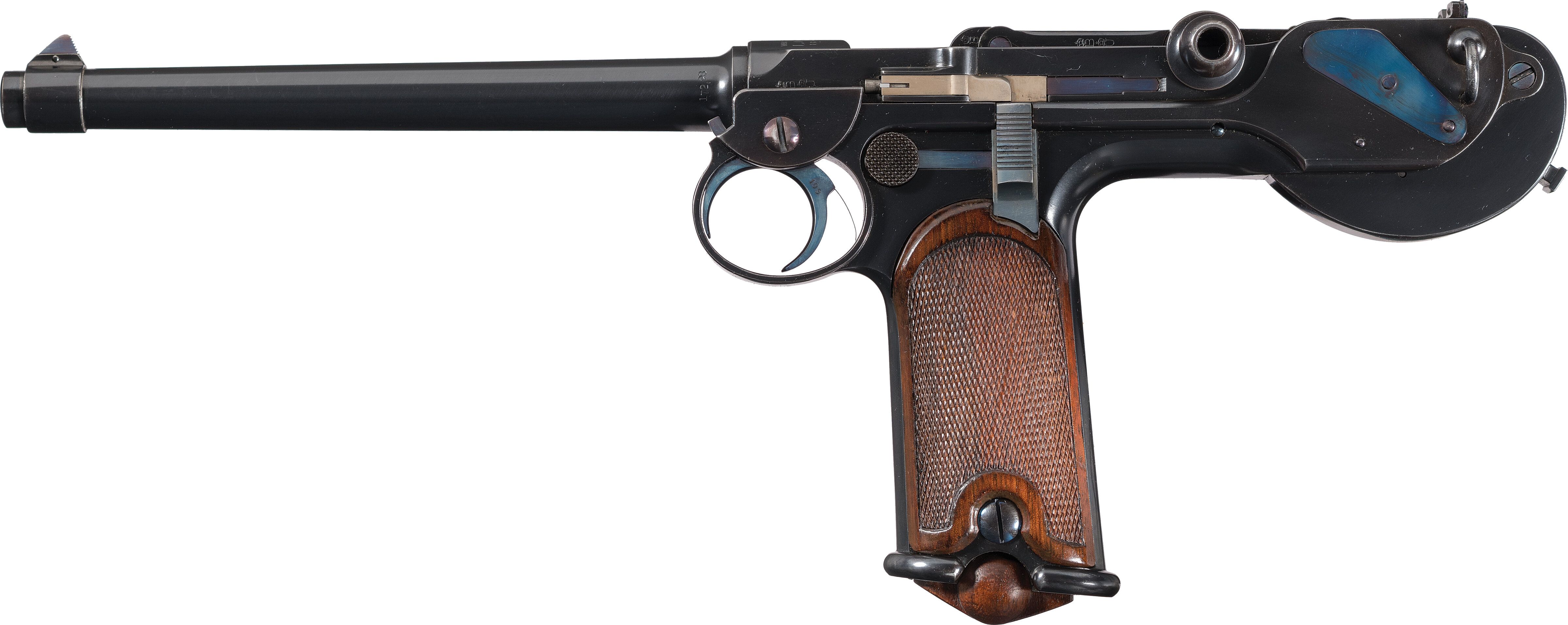 Three-Digit Serial Number 109 Ludwig Loewe 1893 Borchardt Pistol | Rock ...