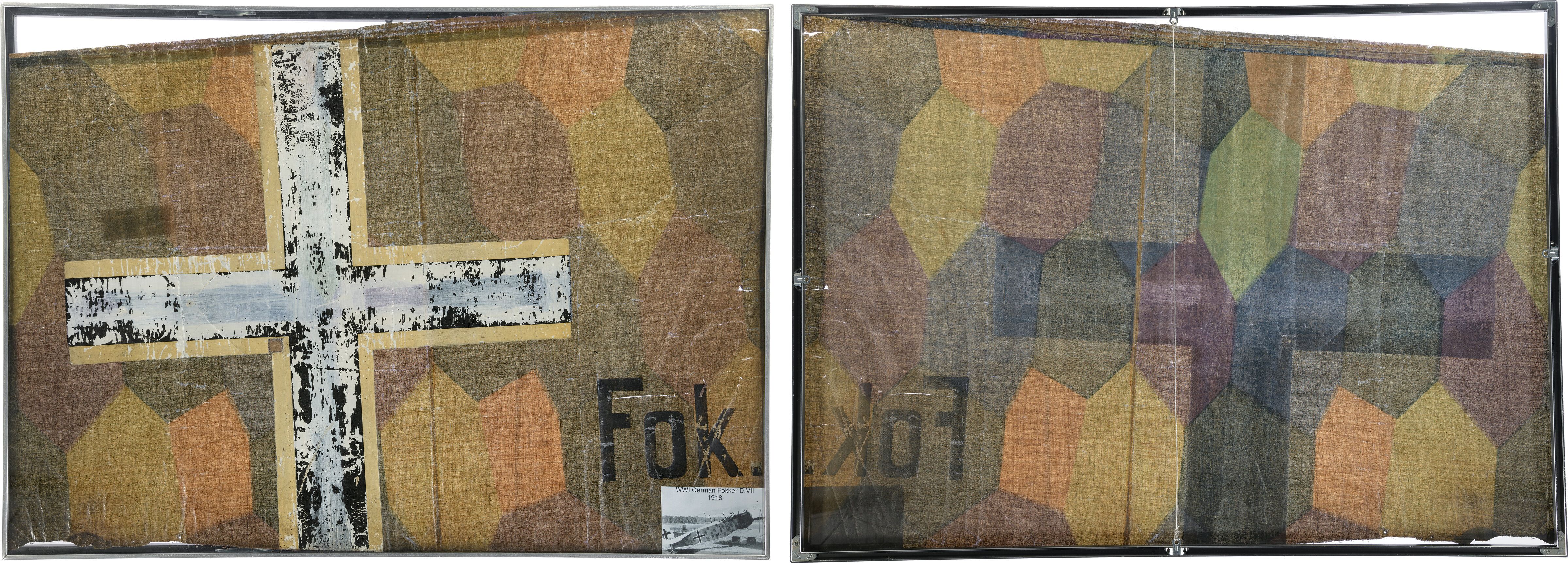 World War I German Aircraft Fabric | Rock Island Auction