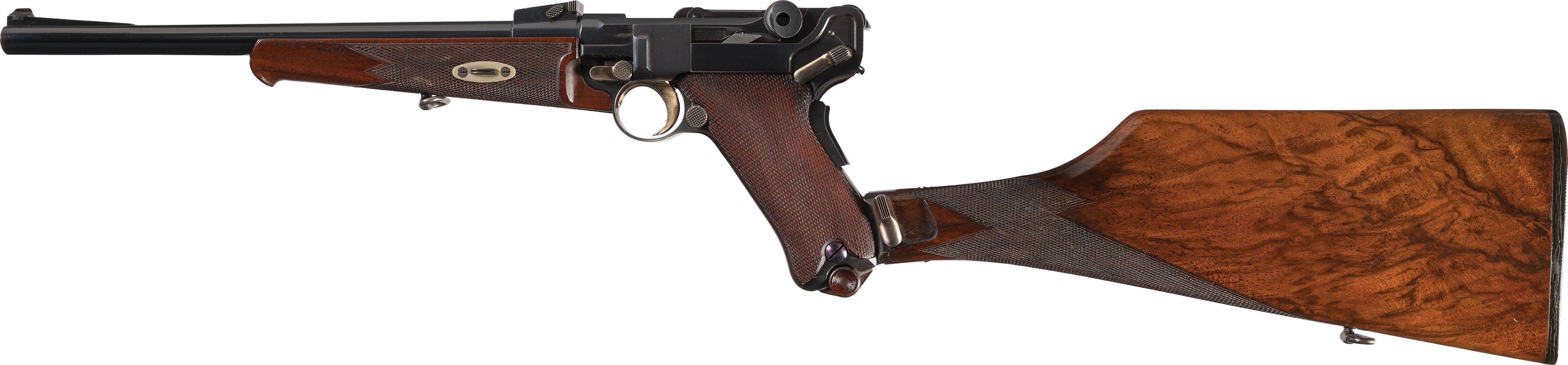 DWM Model 1902 Luger Carbine with Matching Shoulder Stock | Rock Island ...