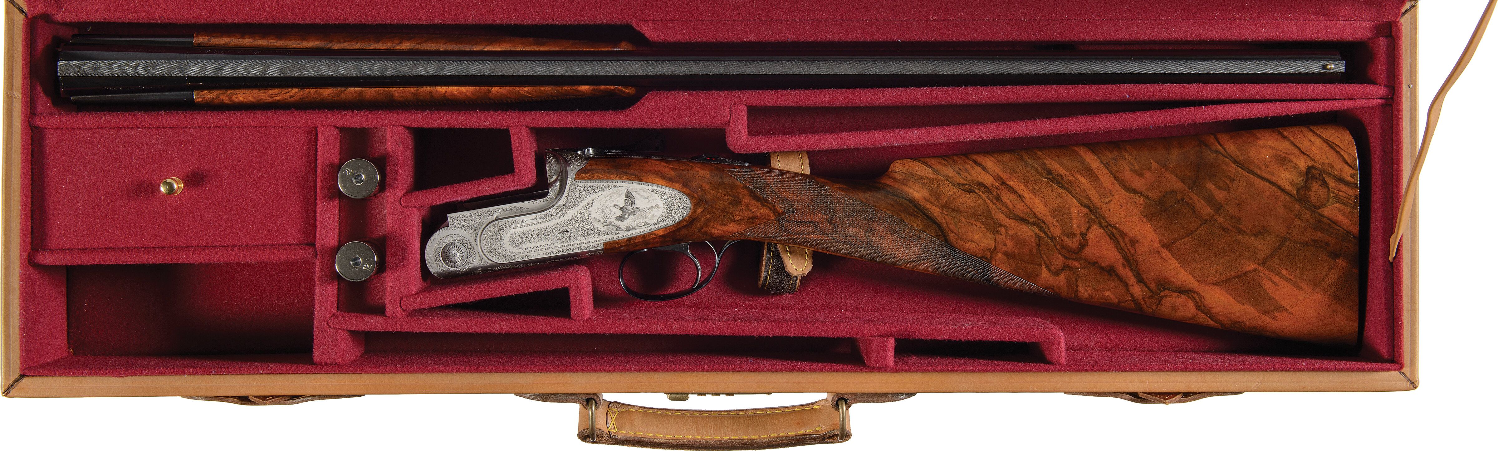 Signed Master Engraved Rizzini S792 EMEL Shotgun with Case | Rock ...