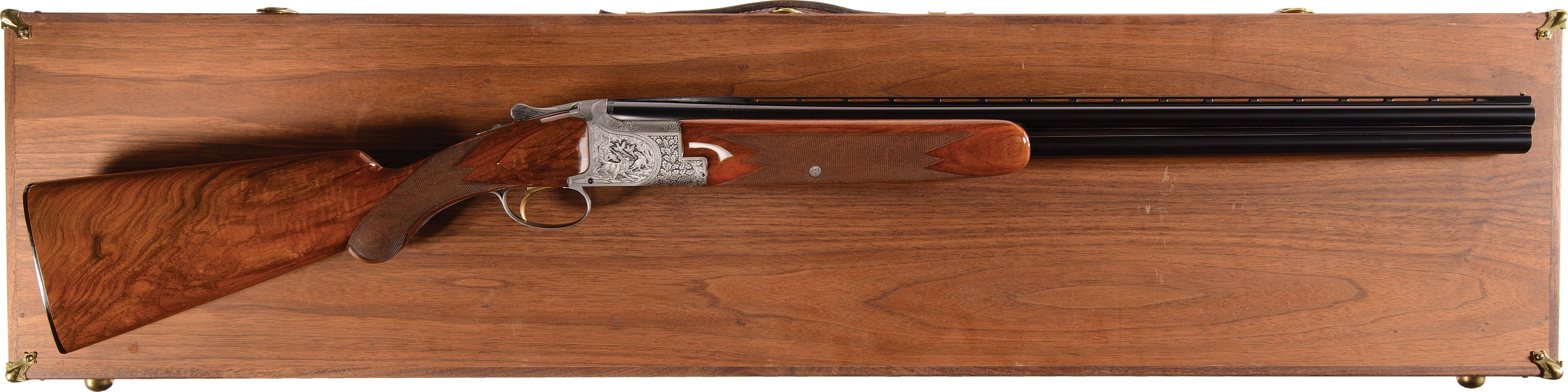 Signed and Master Engraved Browning Grade IV Superposed Shotgun | Rock ...