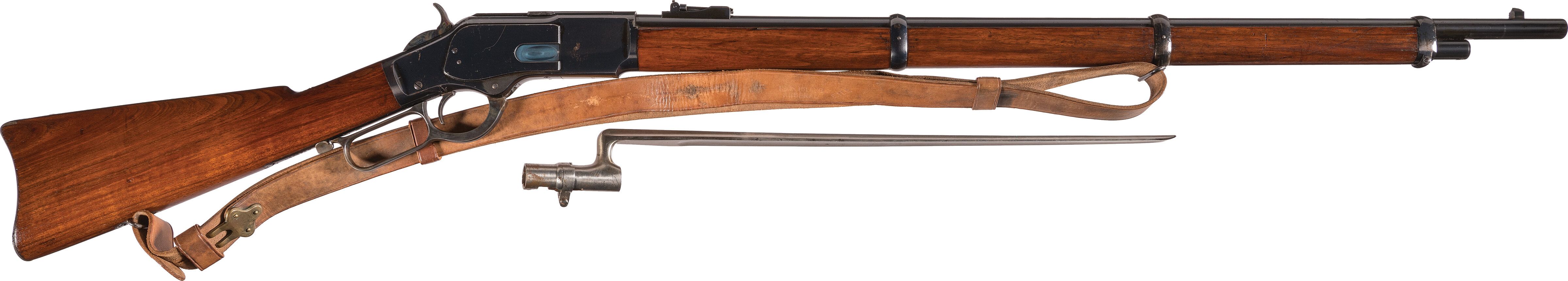 Winchester Model 1873 Lever Action Musket with Bayonet | Rock Island ...
