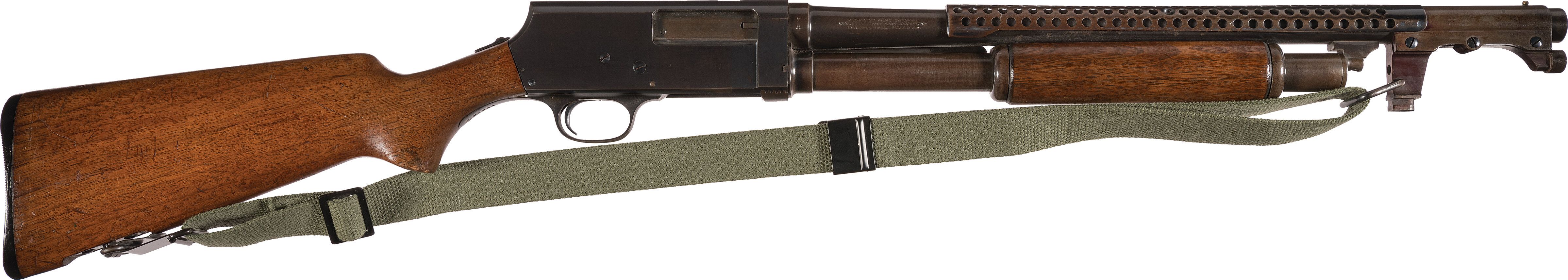 WWII U.S. Stevens Model 520-30 Slide Action Trench Shotgun | Rock ...