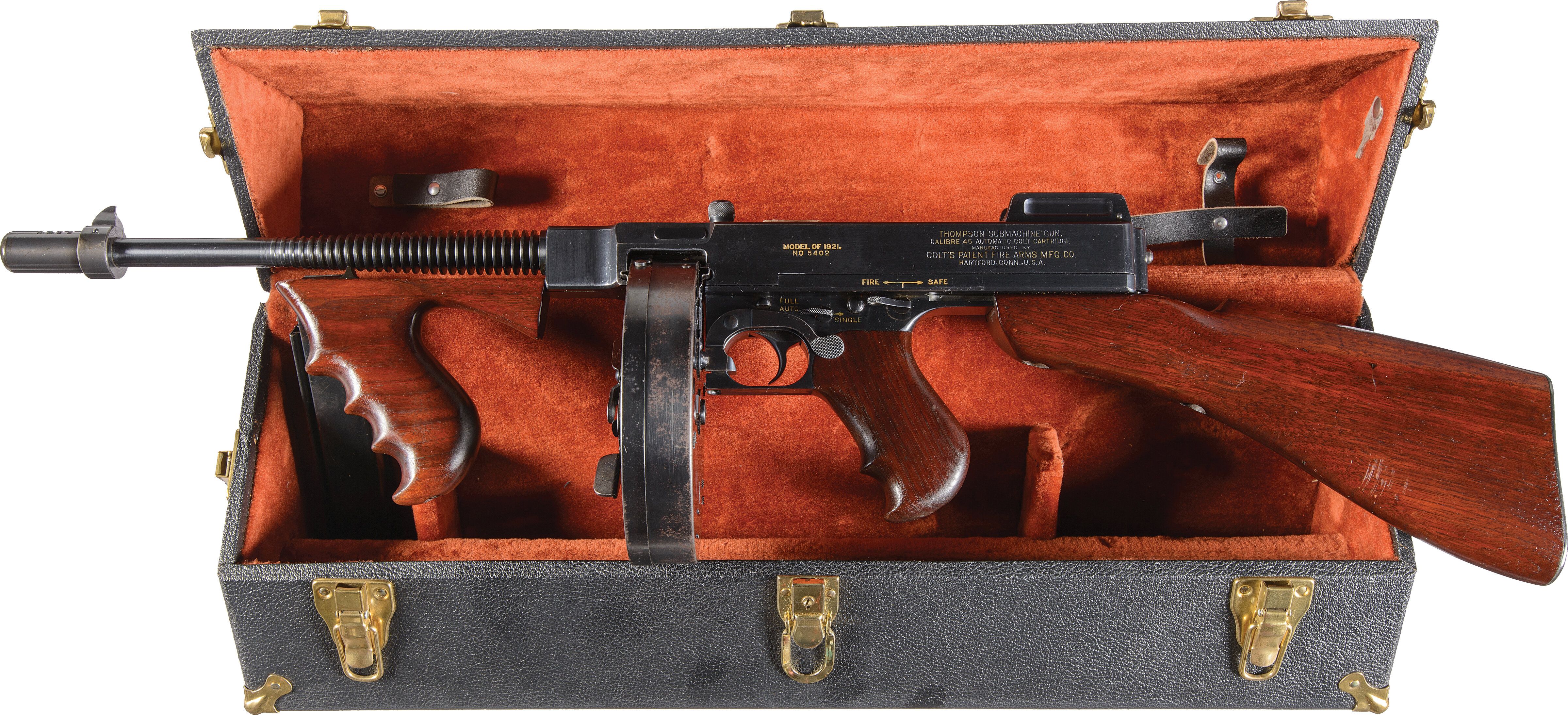 Colt Thompson 1921 SMG, Class III/NFA C&R Fully Transferable MG | Rock ...