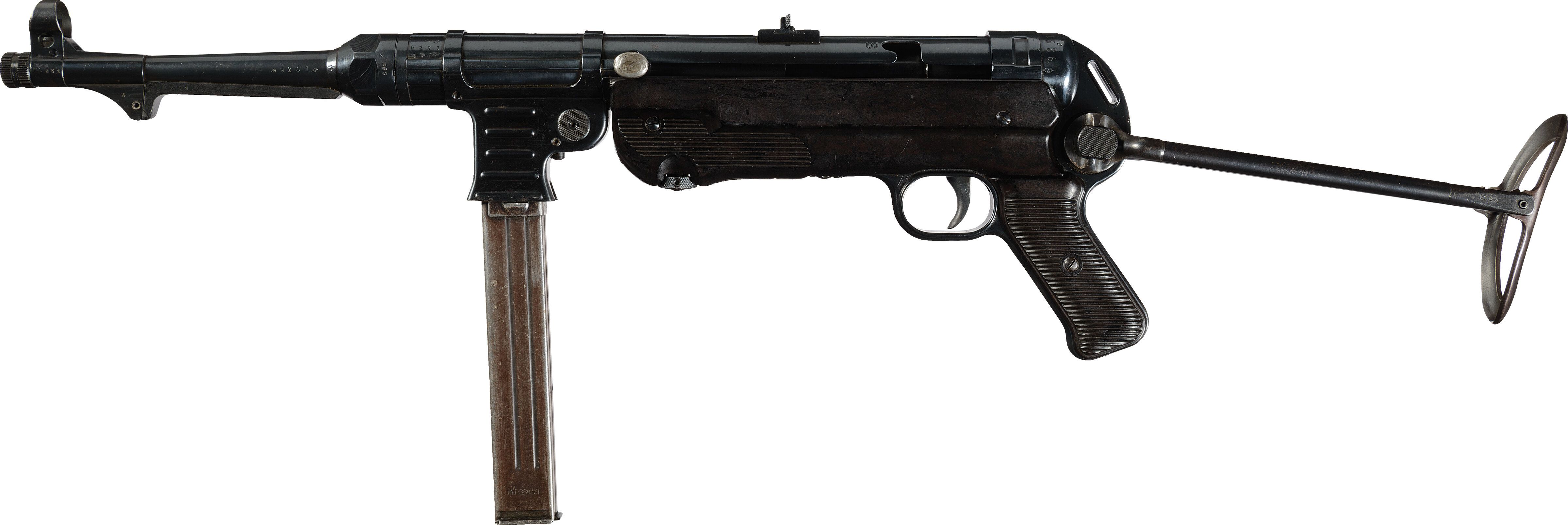 German MP40, Class III/NFA C&R Fully Transferable Machine Gun | Rock ...