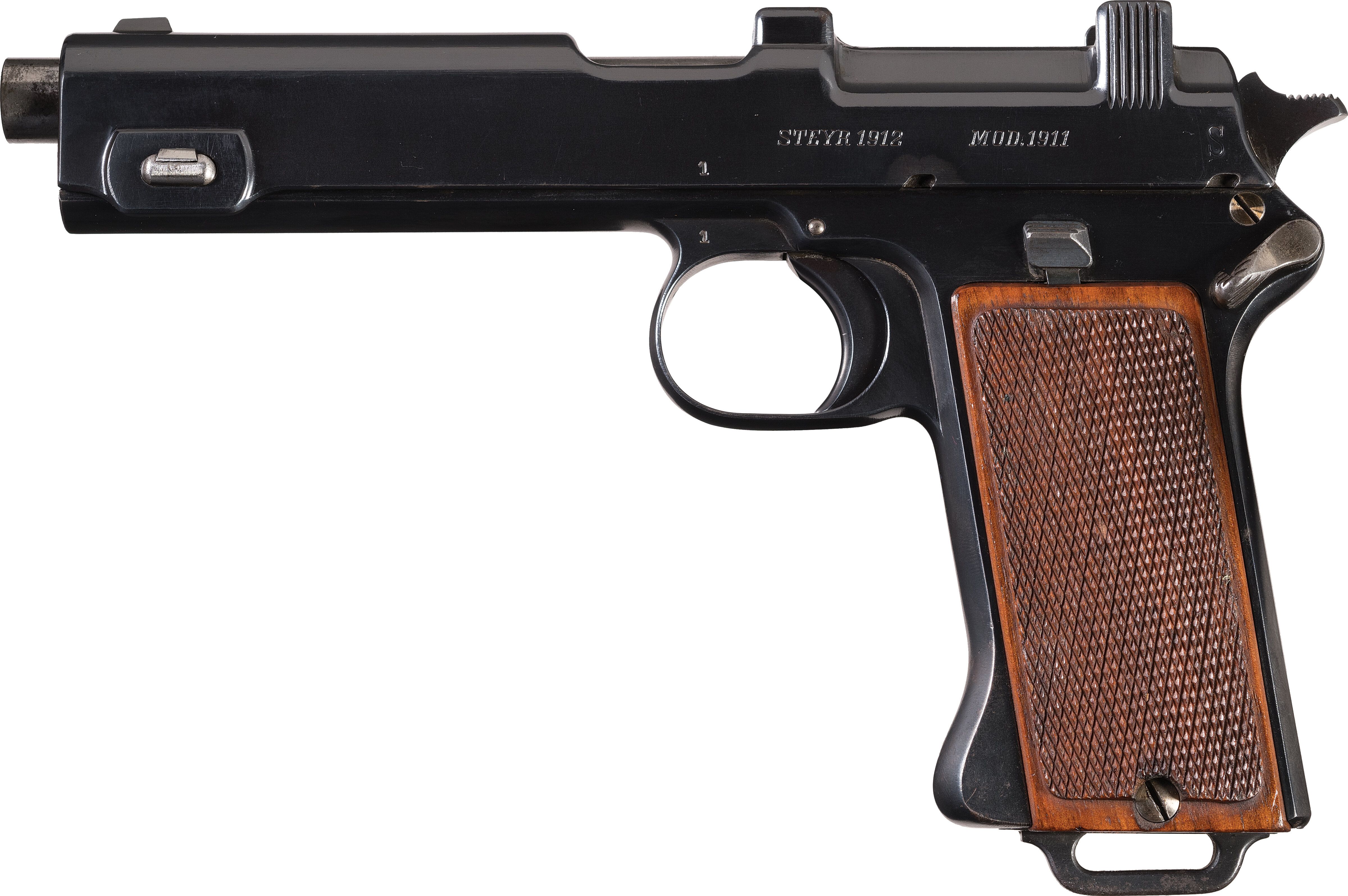 Prototype Steyr-Hahn Model 1911 Serial Number "1" Pistol | Rock Island ...