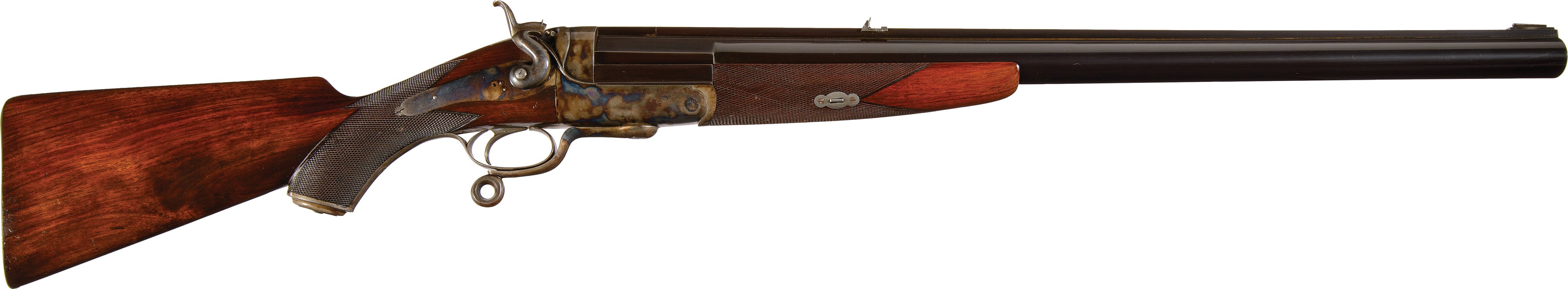 G.E. Lewis 8 Bore Single Barrel Underlever Rifle | Rock Island Auction