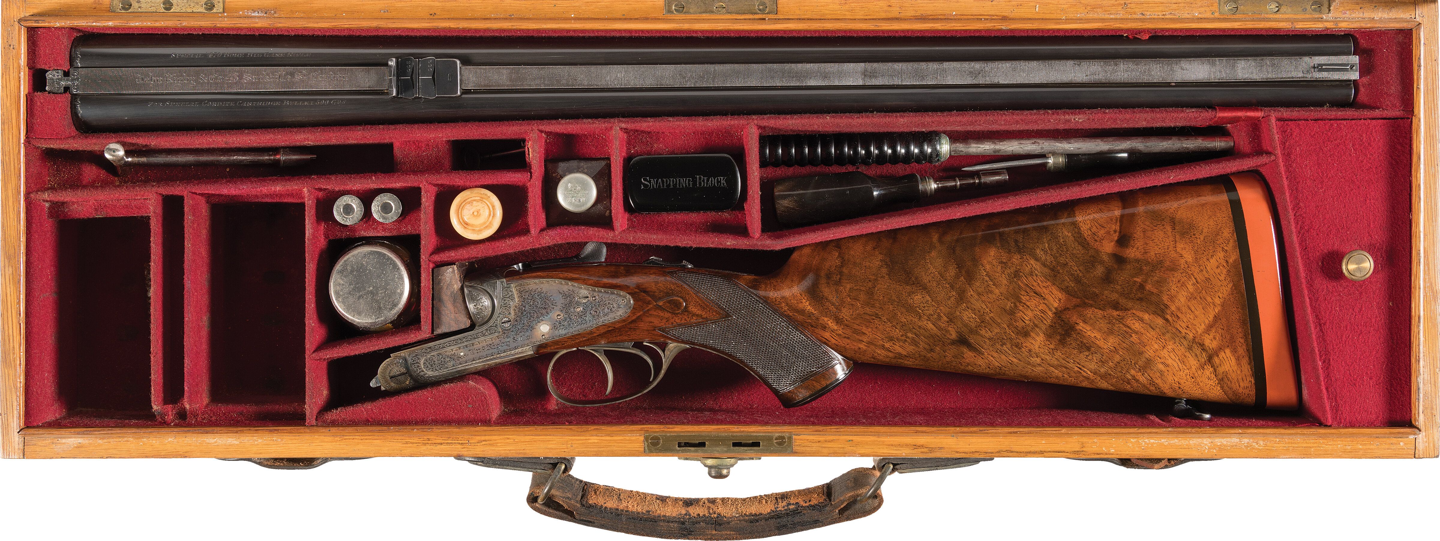 John Rigby & Co. .470 Nitro Express Hammerless Double Rifle | Rock ...