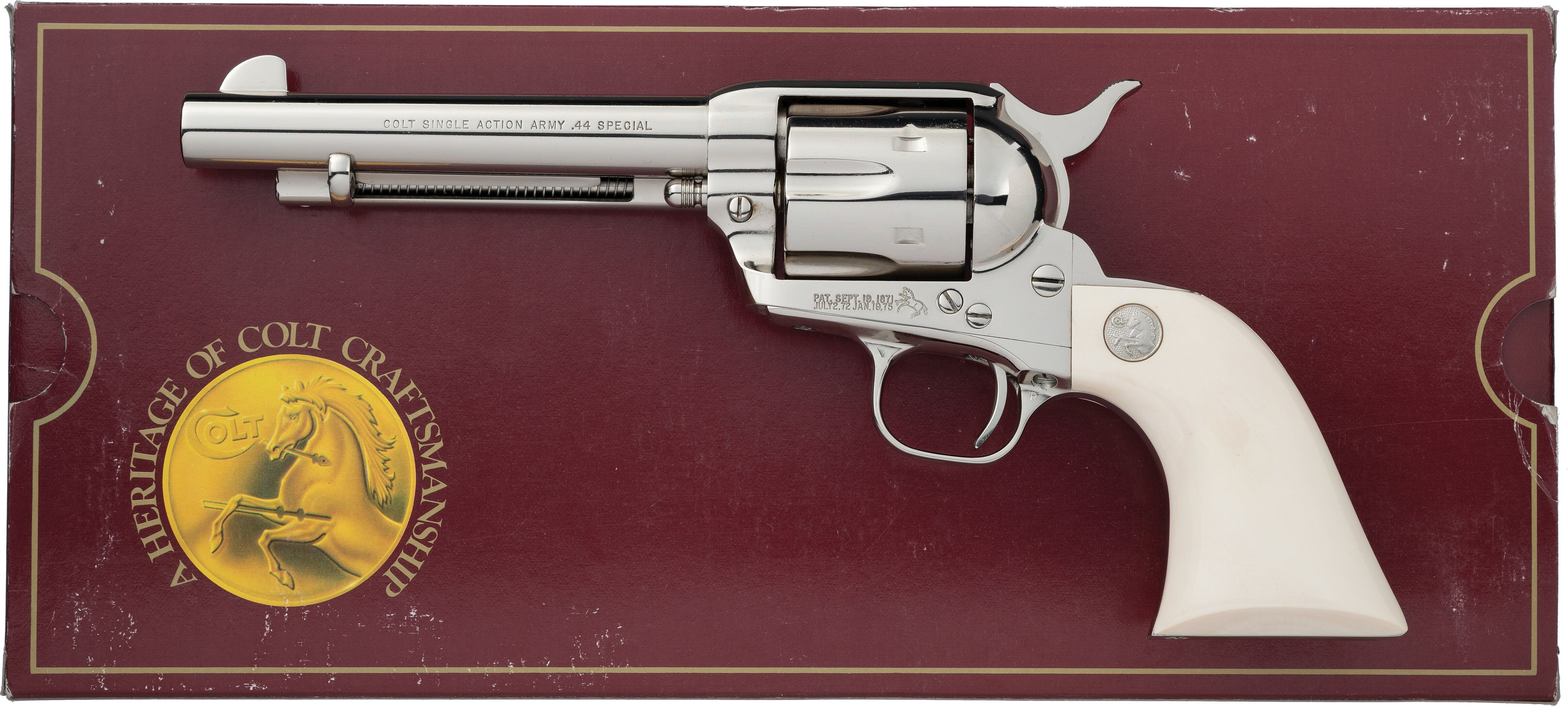 Colt Third Generation Single Action Army Revolver with Box | Rock ...