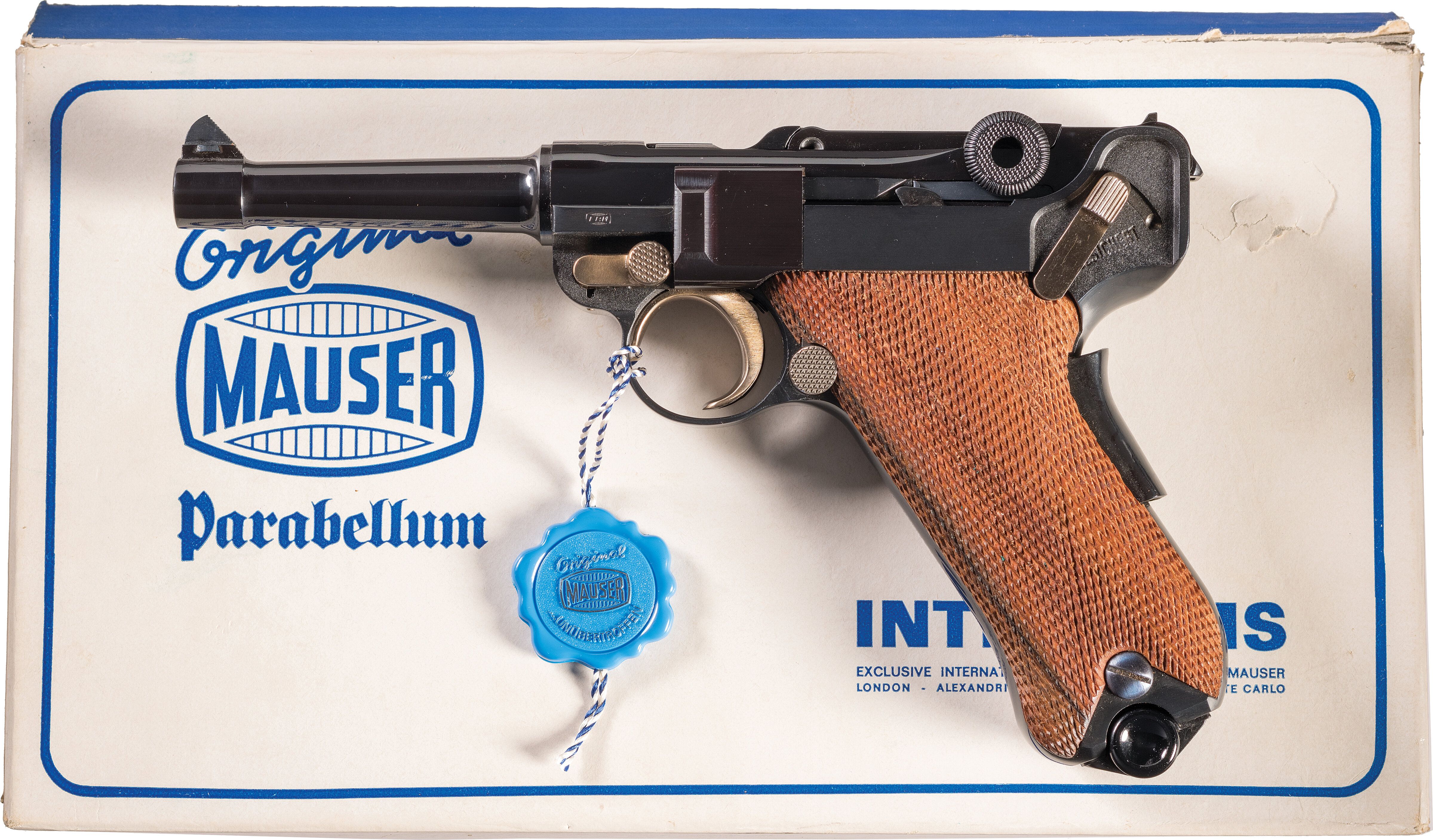Mauser/Interarms Parabellum 06/73 Luger with Box | Rock Island Auction