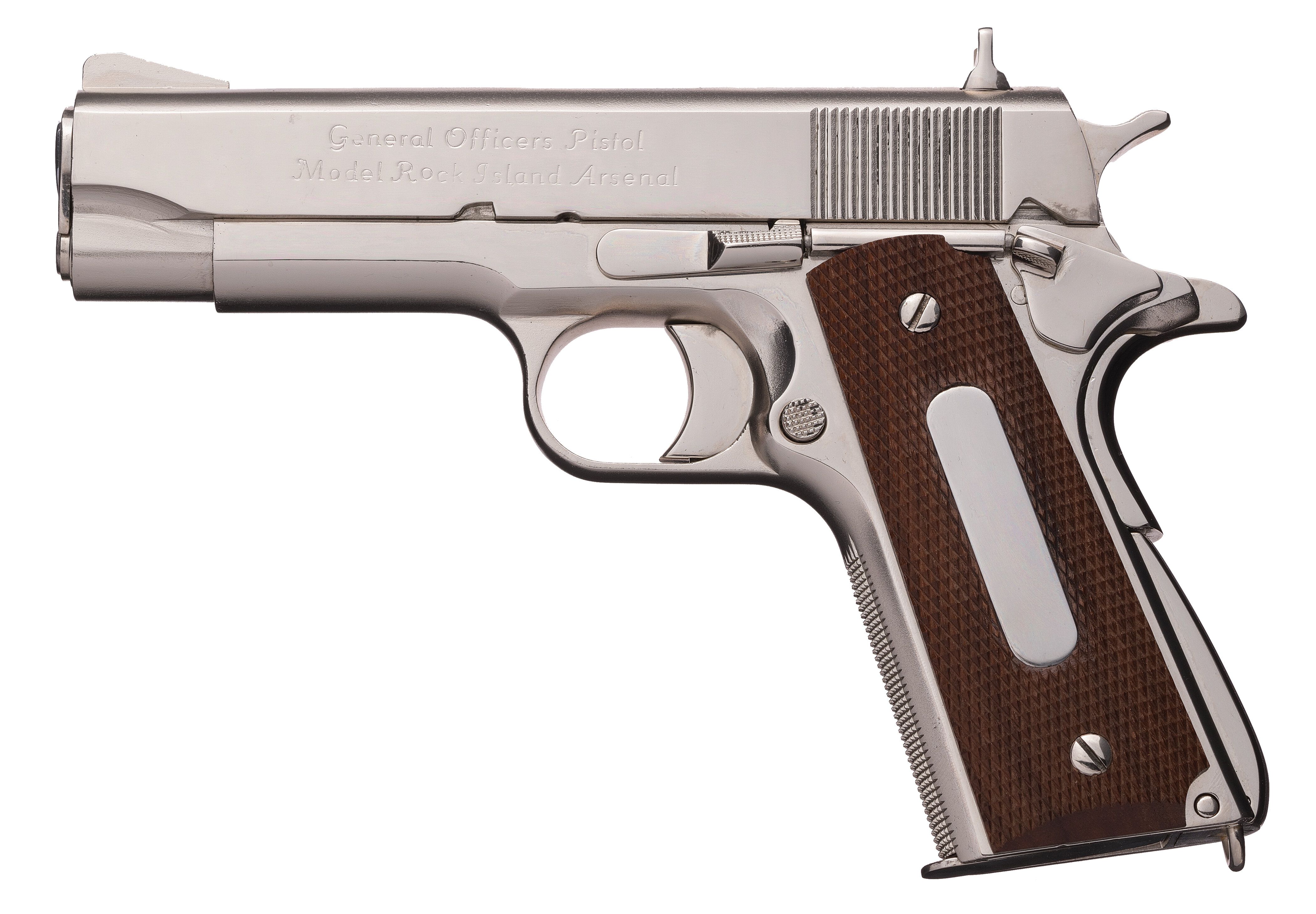 Prototype U.S. Rock Island Arsenal M15 General Officers Pistol | Rock ...