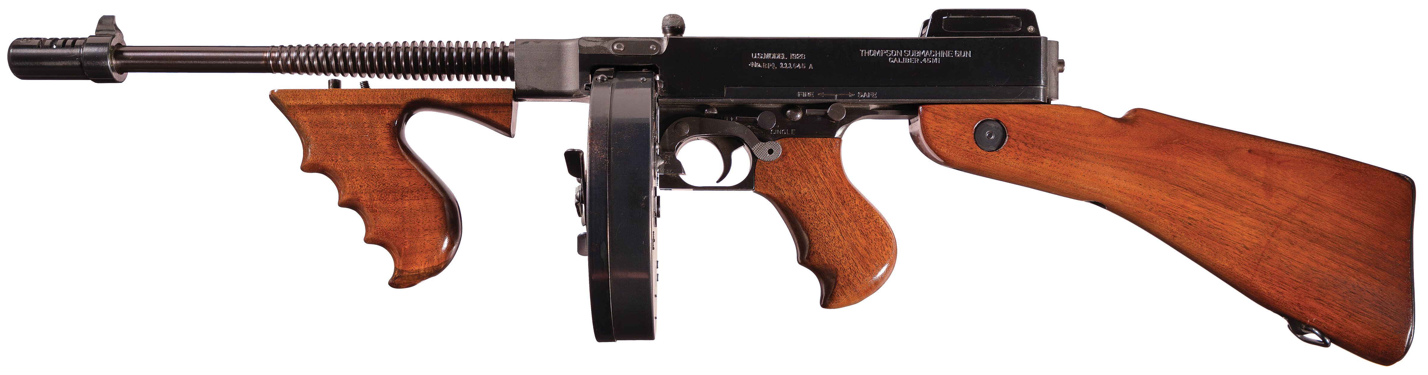 Auto-Ordnance "A" Range 1928 Thompson, Class III/NFA C&R | Rock Island ...